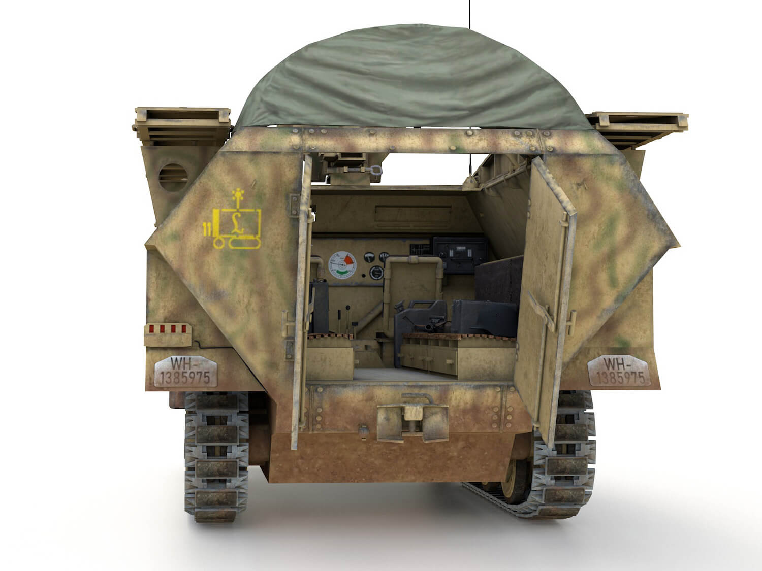 Sdkfz 2517 Ausfd Assault Engineer Vehicle 1134 3d Model By Panaristi 