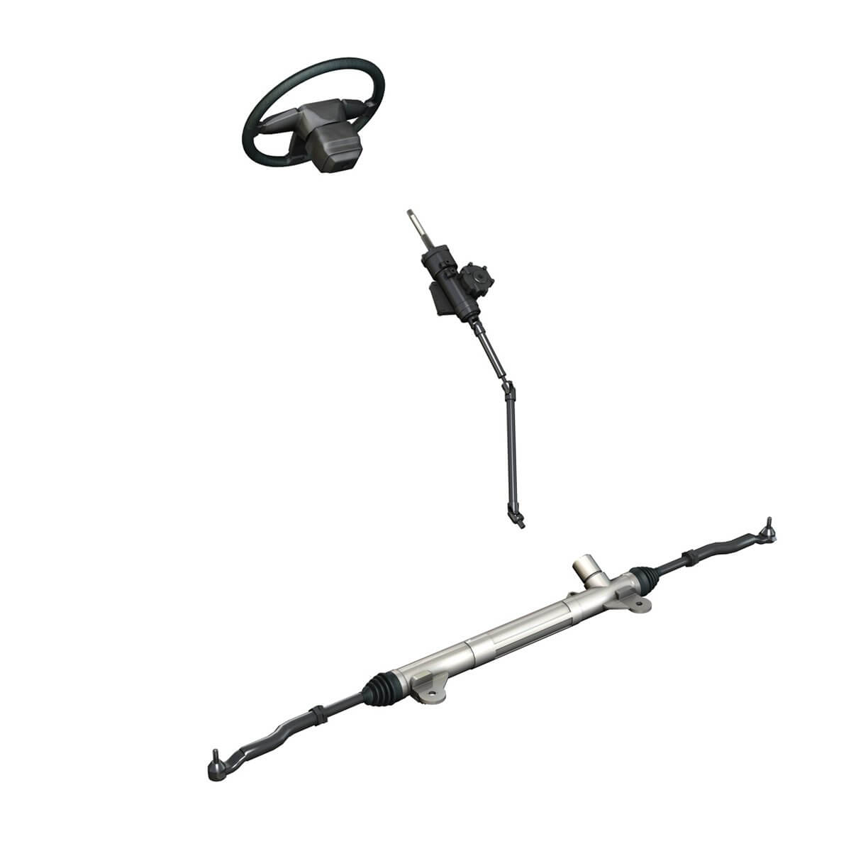 Steering System - 3D Model by panaristi