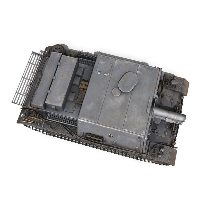 StuIG 33B Sturm-Infanteriegeschutz 33B 3D Model by panaristi