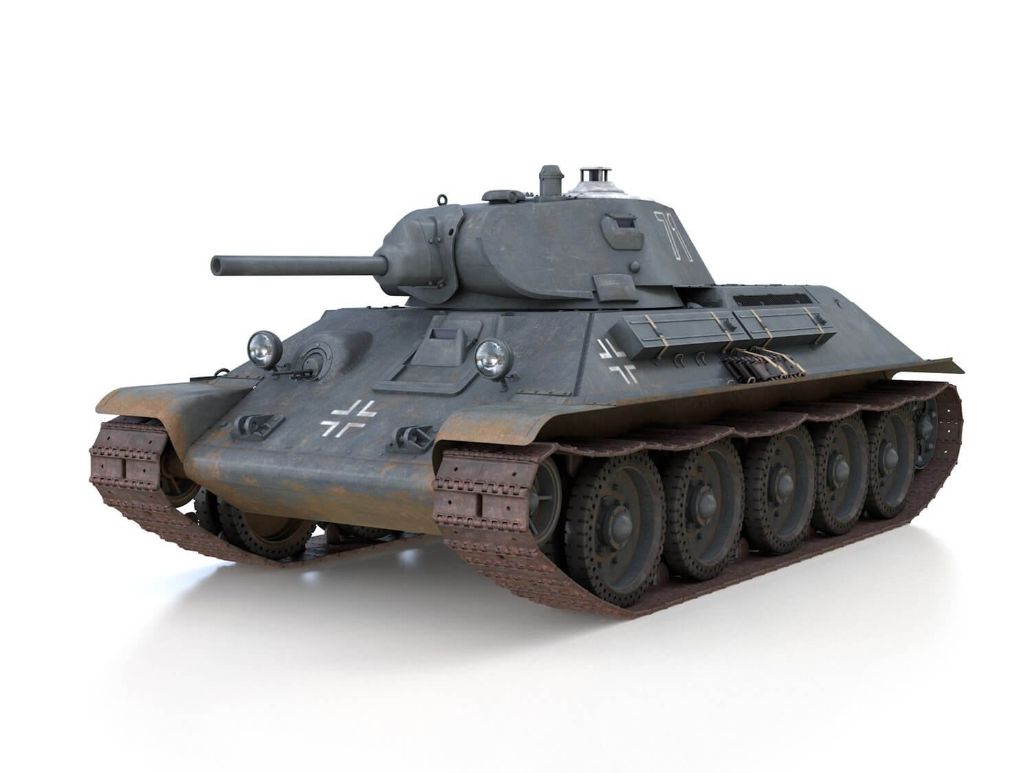 T-34-76 - Model 1940 - Soviet Medium Tank - 71 by panaristi
