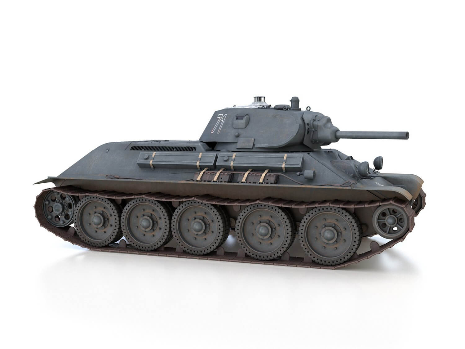 T-34-76 - Model 1940 - Soviet Medium Tank - 71 by panaristi