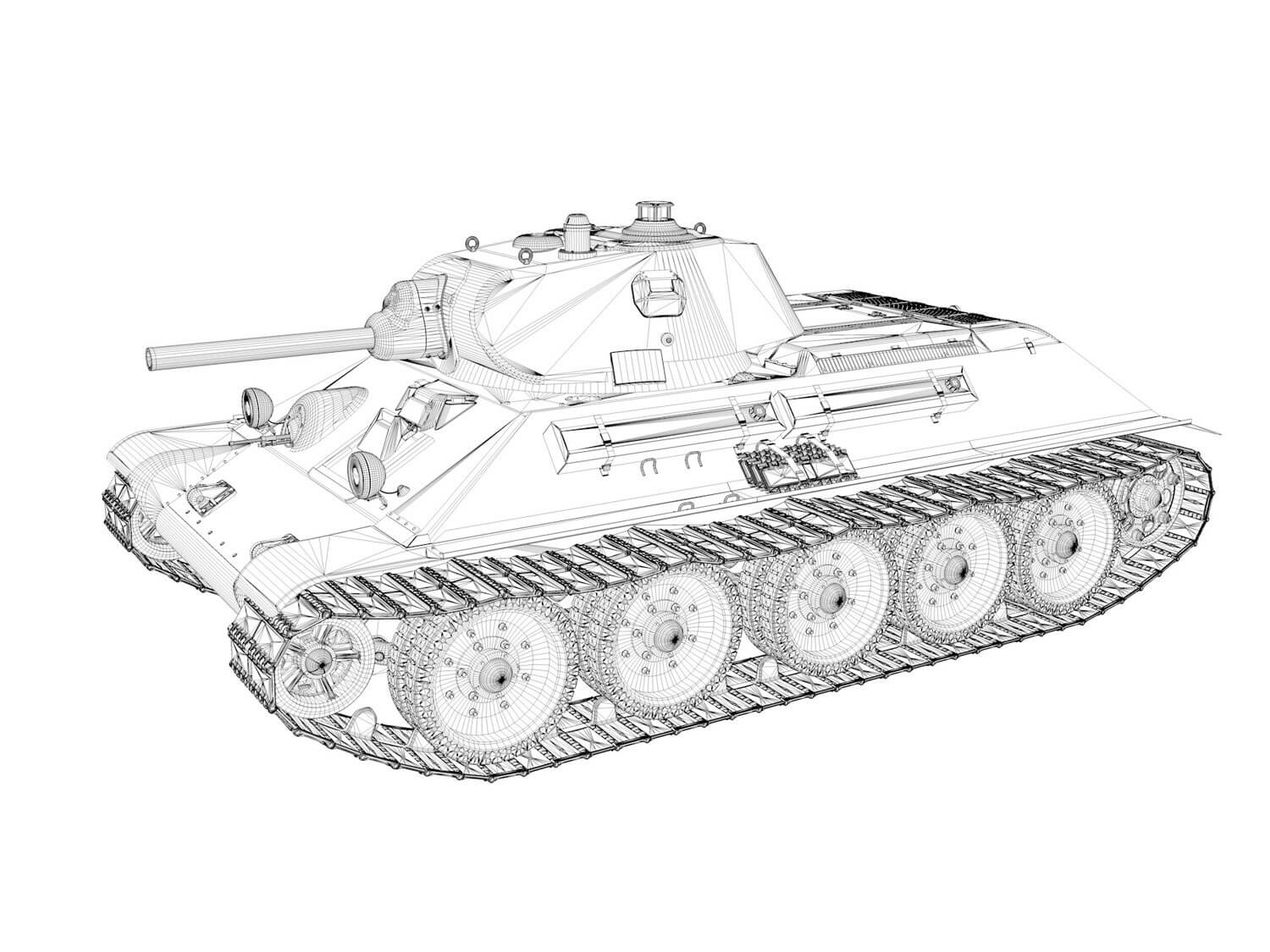 T-34-76 - Model 1940 - Soviet Medium Tank - 71 by panaristi
