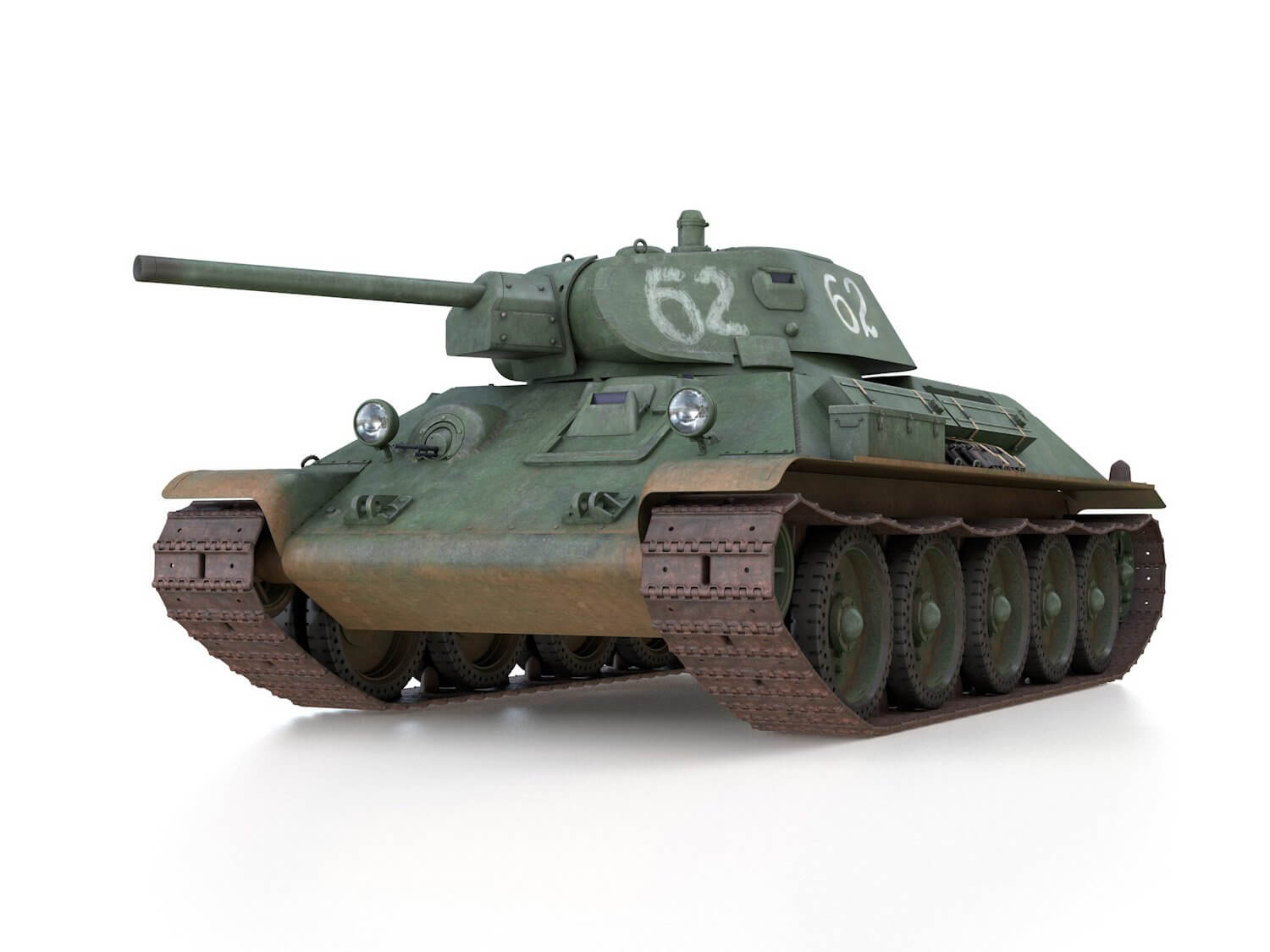 T-34-76 - Model 1941 - Soviet Medium Tank - 62 by panaristi