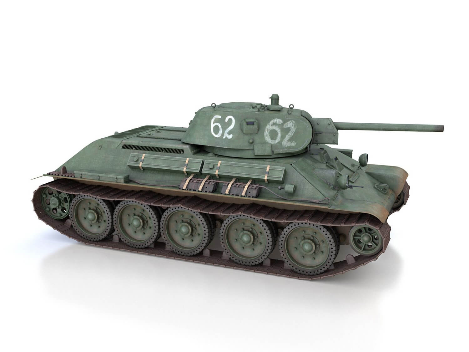 T-34-76 - Model 1941 - Soviet Medium Tank - 62 by panaristi