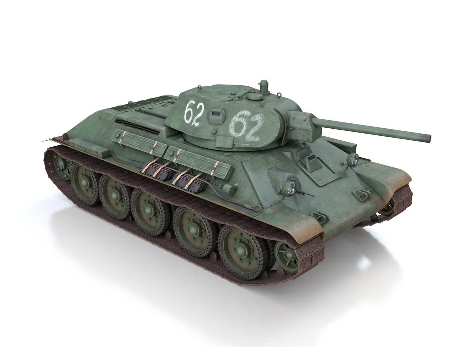 T-34-76 - Model 1941 - Soviet Medium Tank - 62 by panaristi