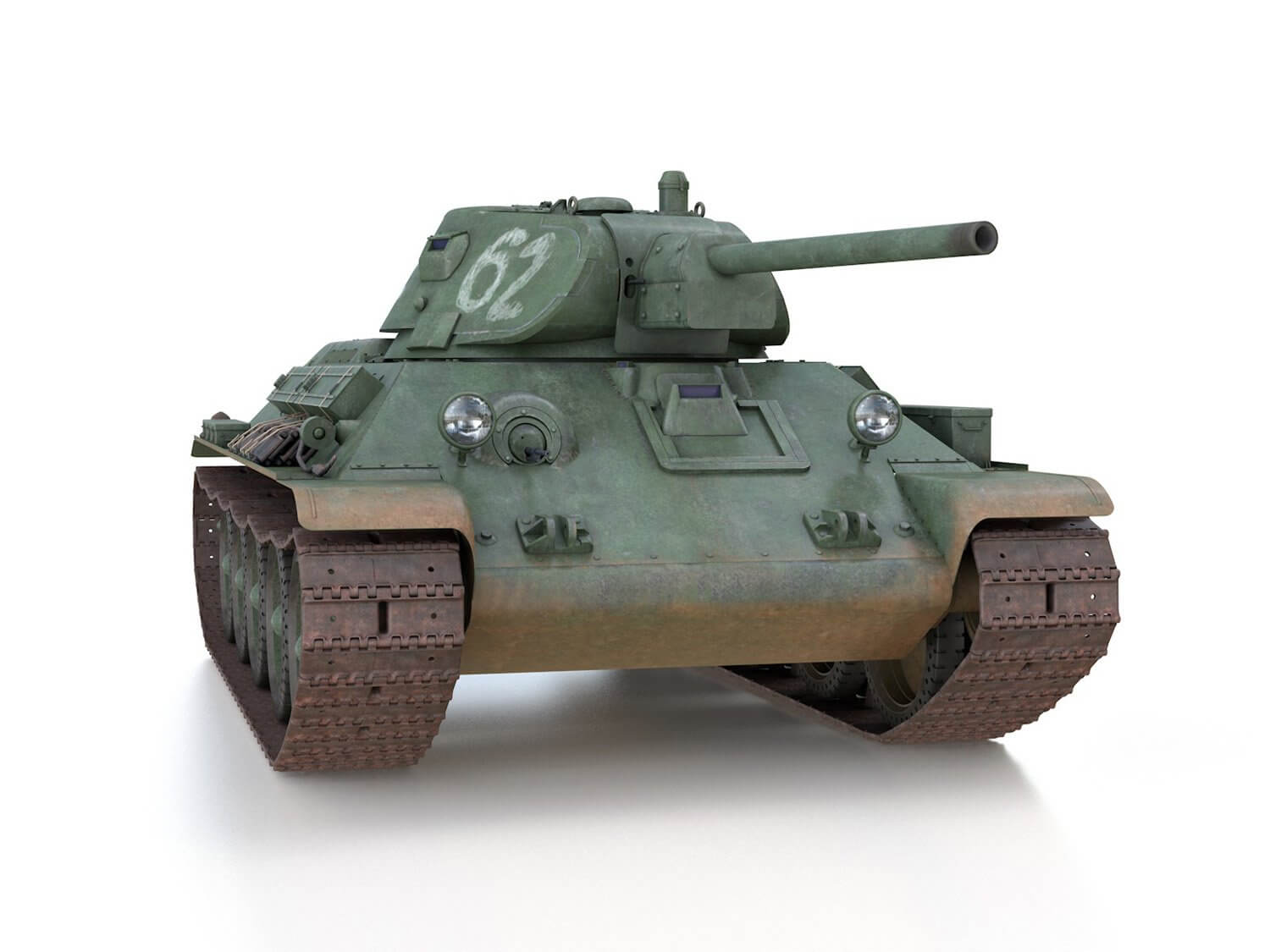 T-34-76 - Model 1941 - Soviet Medium Tank - 62 by panaristi