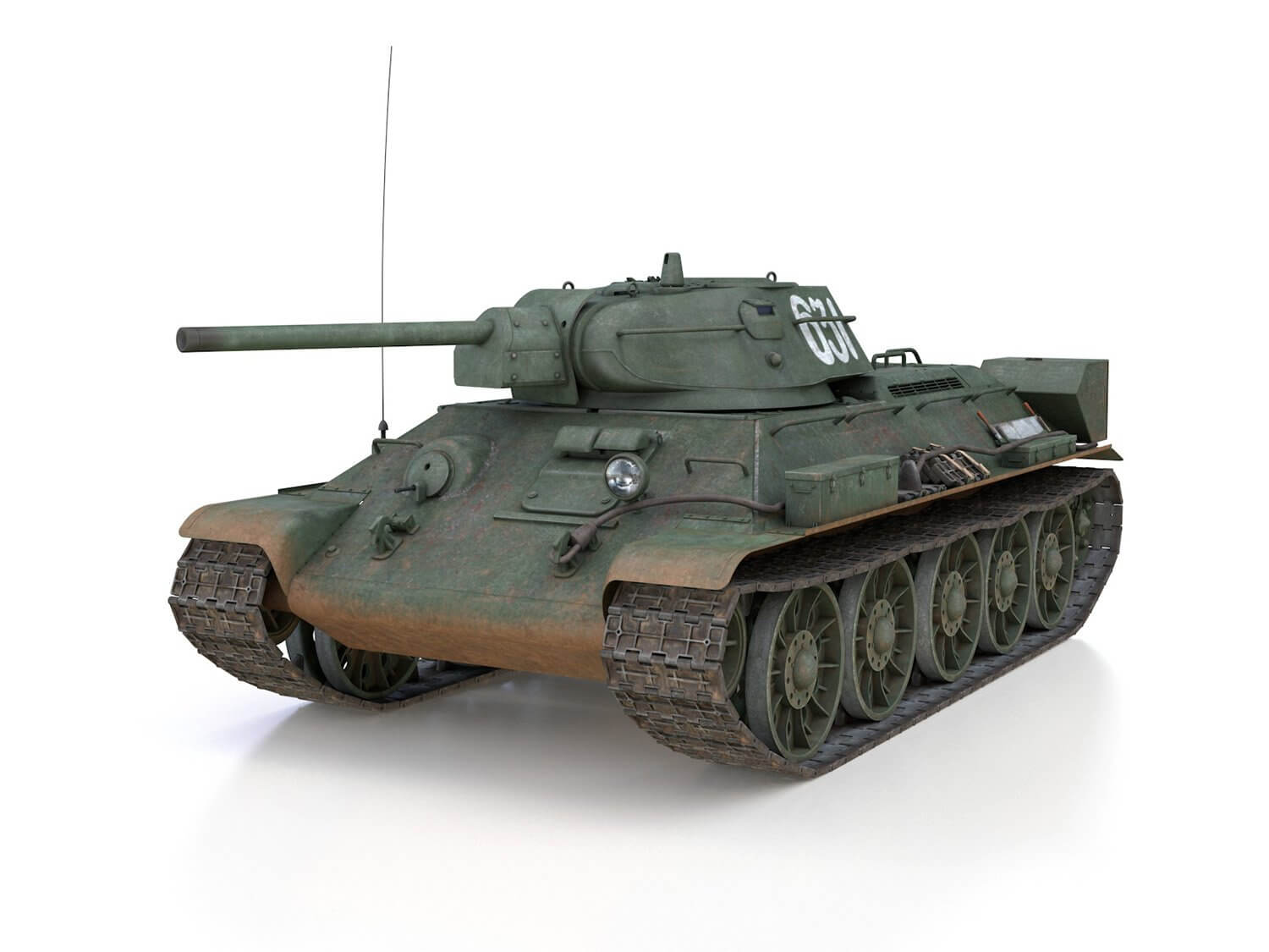 T-34-76 - Model 1942 - Soviet Medium Tank - 631 by panaristi