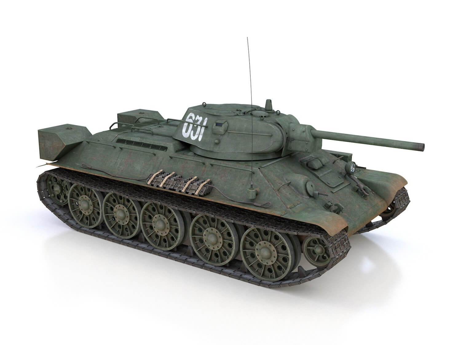 T-34-76 - Model 1942 - Soviet Medium Tank - 631 by panaristi