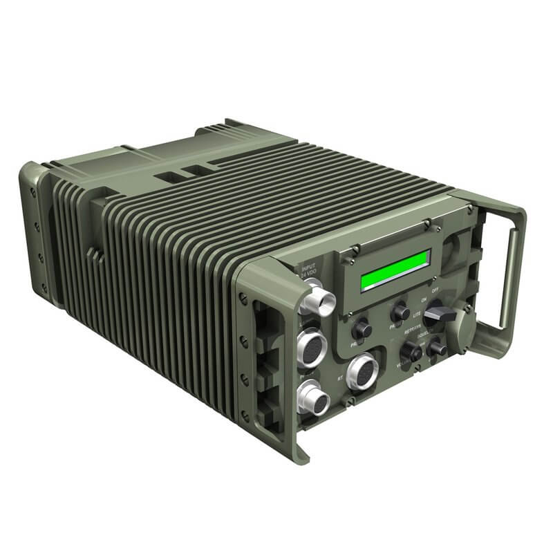 UHF Military Data Radio - 3D Model by panaristi
