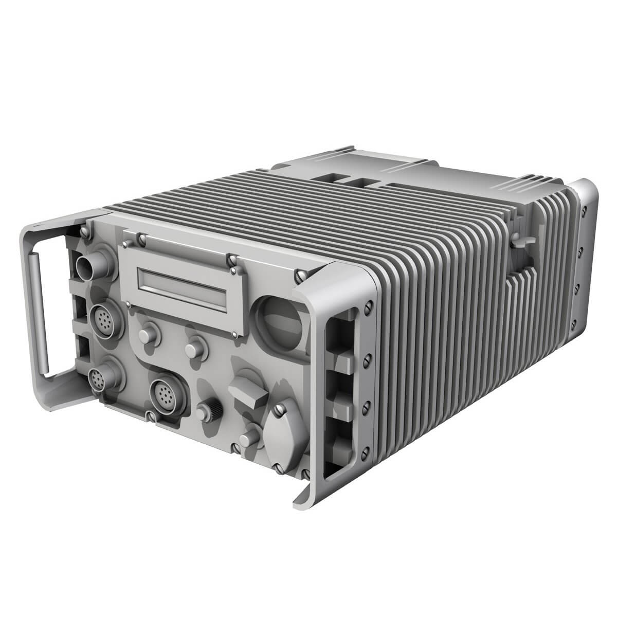 UHF Military Data Radio - 3D Model by panaristi