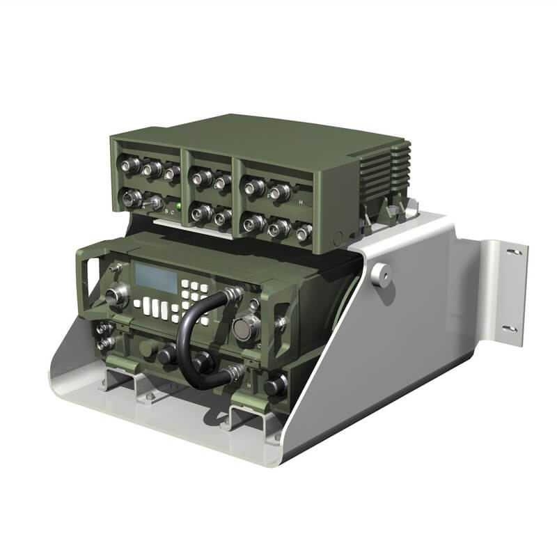 VHF Military Radio Station - 3D Model by panaristi