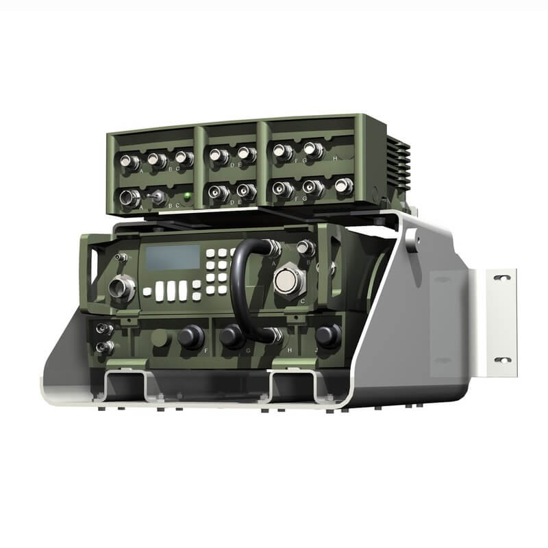 VHF Military Radio Station - 3D Model by panaristi