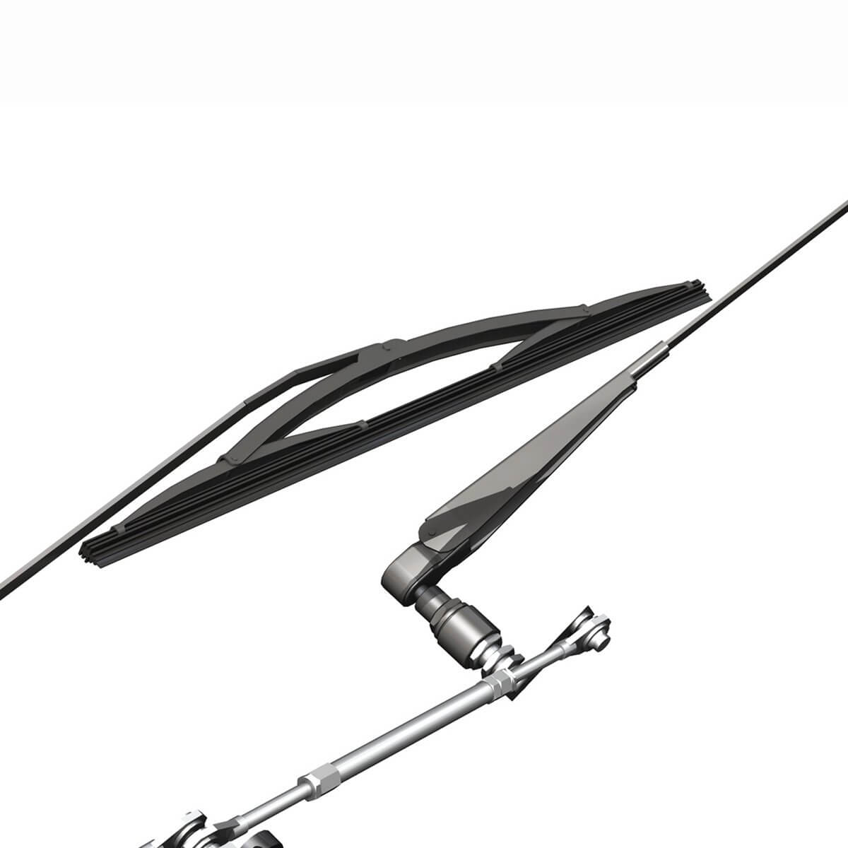 Wiper with Transmission and Drive Unit - 3D Model by panaristi