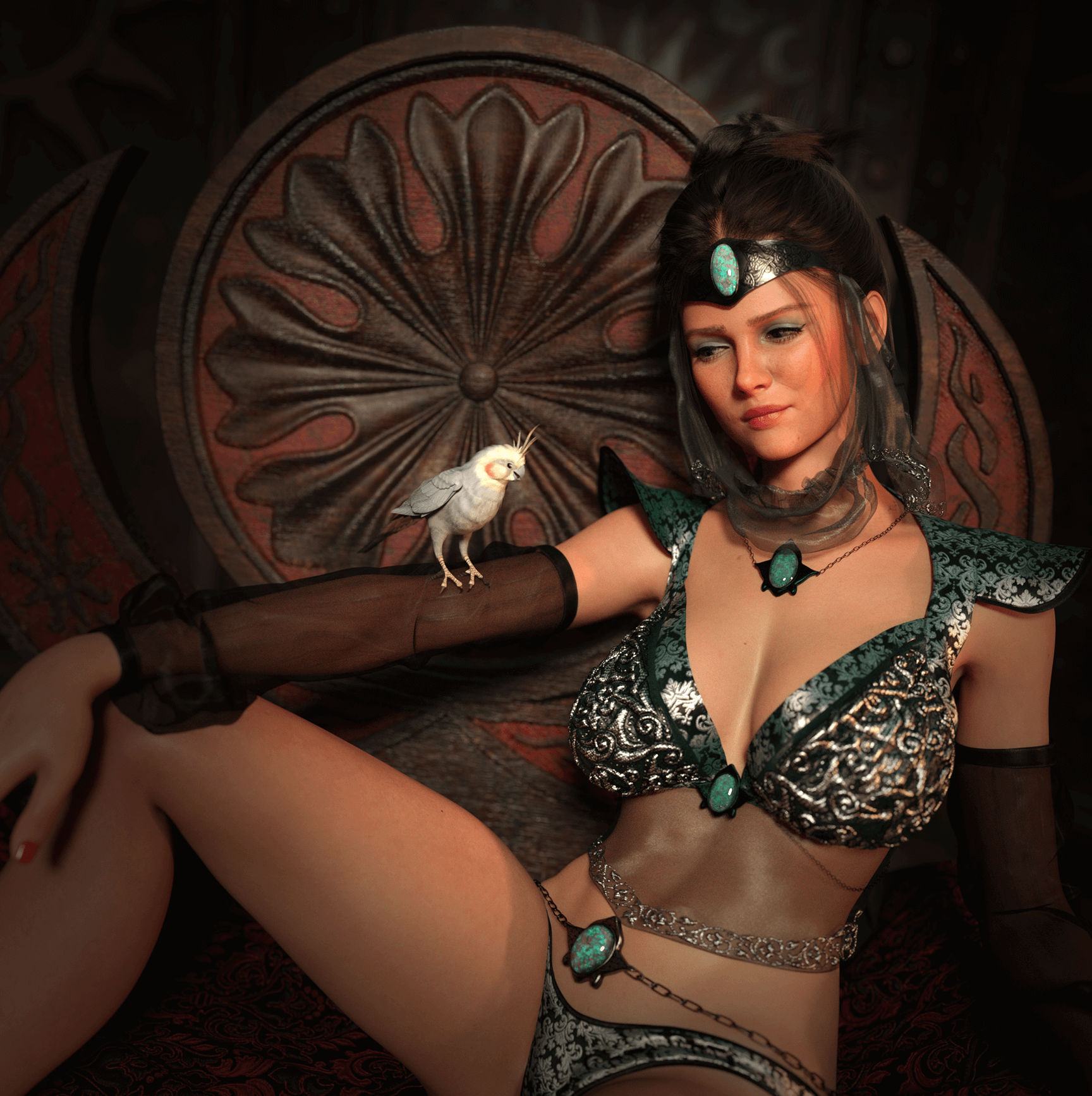 Priscilla 3D Render | RenderHub Gallery