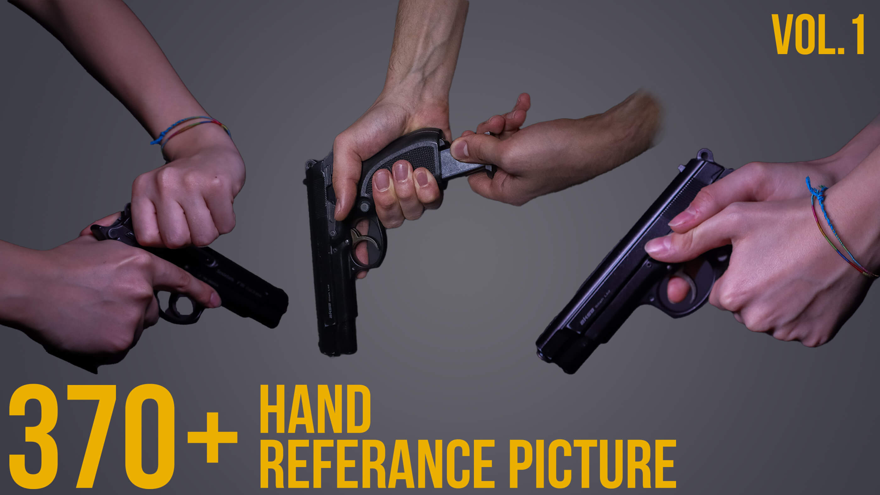 Hand Reference Pictures Vol.1 by paralleluniverse