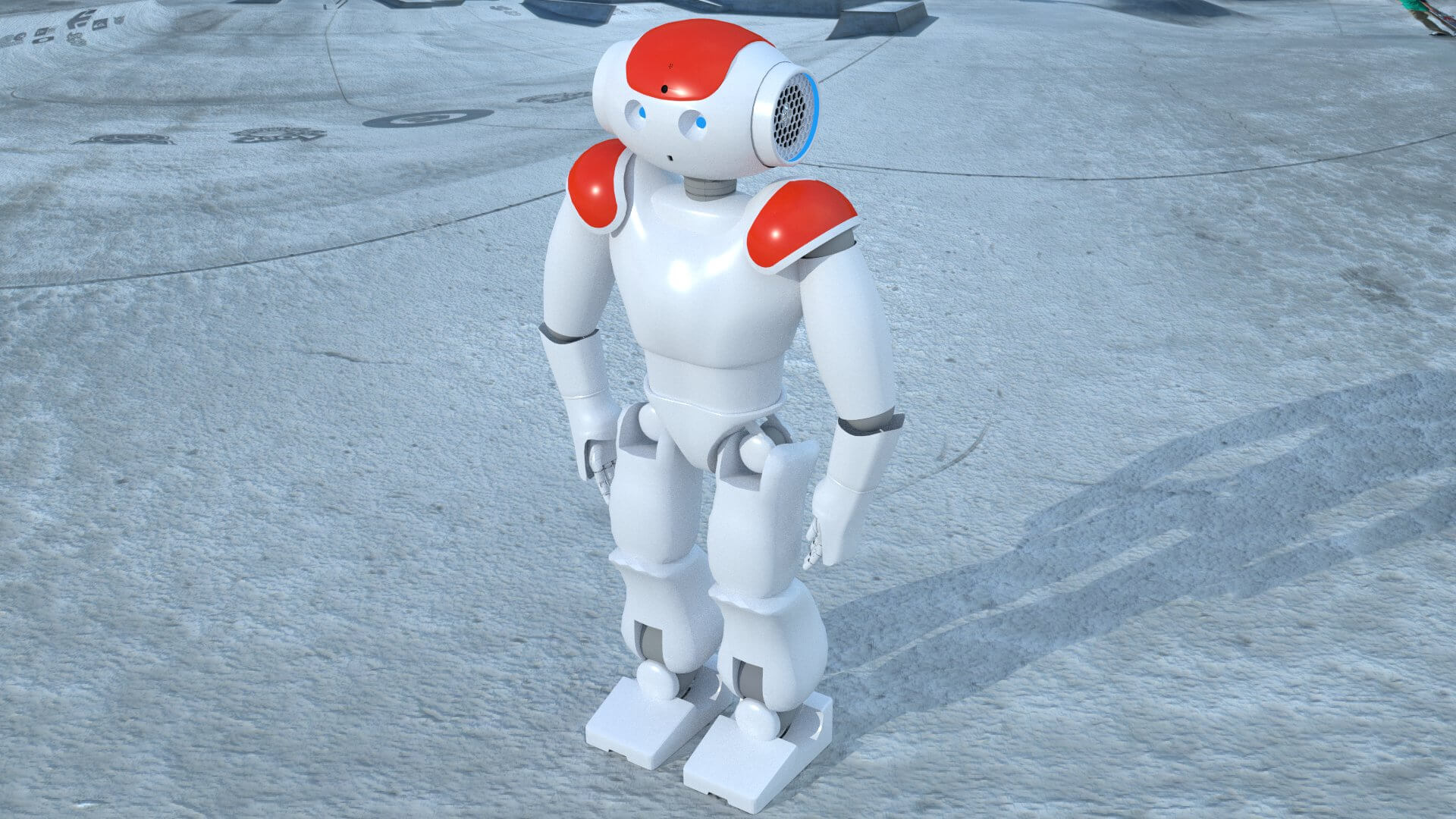 robot 1 3D Render | RenderHub Gallery