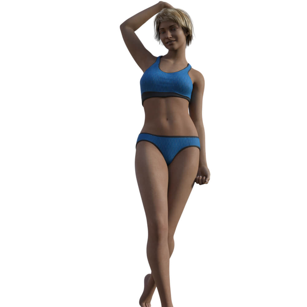 "Playful" (10) Poses for Genesis 8.1 Female - Daz Content by paulawbs