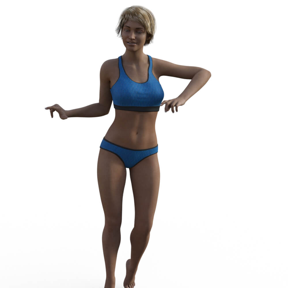 "Playful" (10) Poses for Genesis 8.1 Female - Daz Content by paulawbs