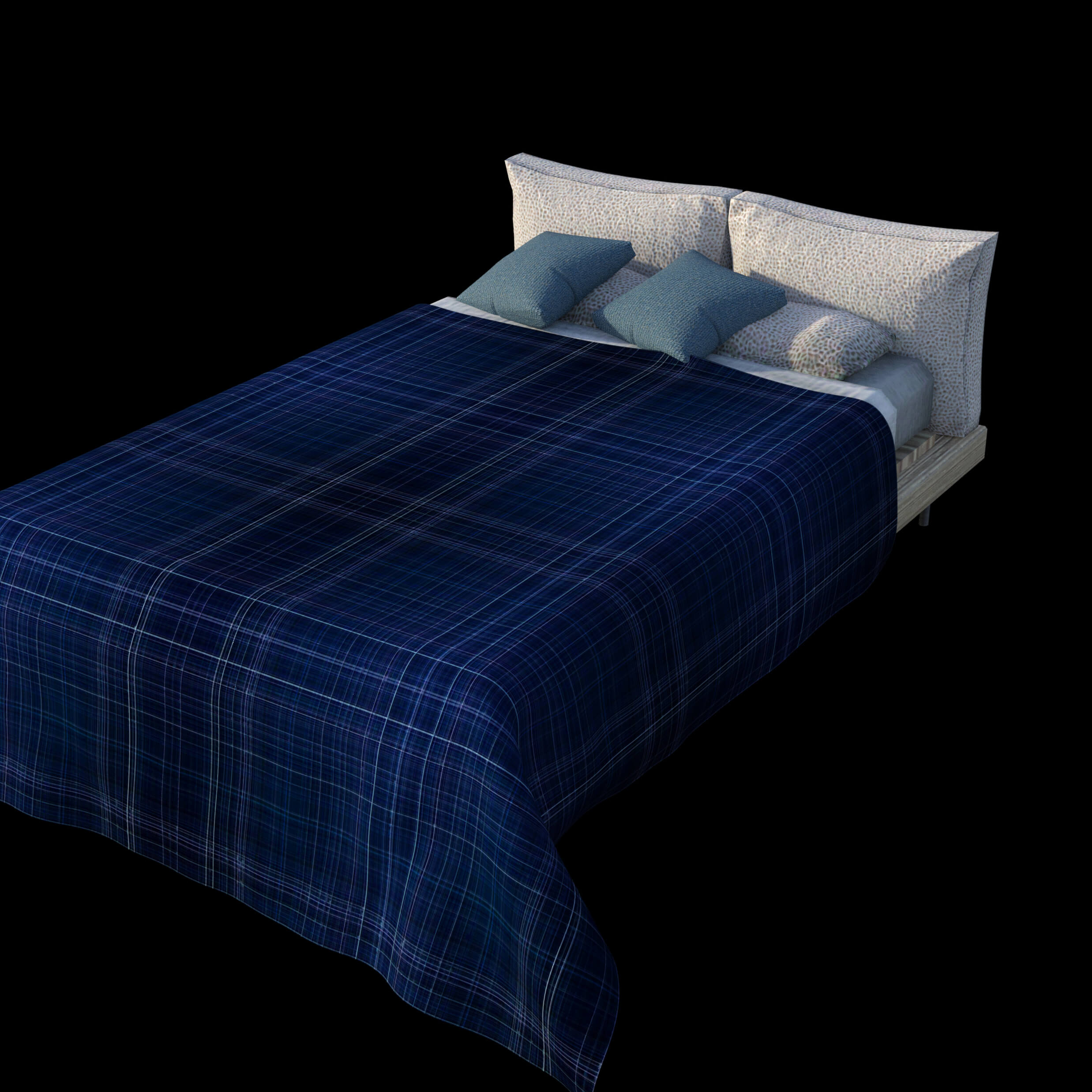 Simple Bed - Daz Content by paulawbs