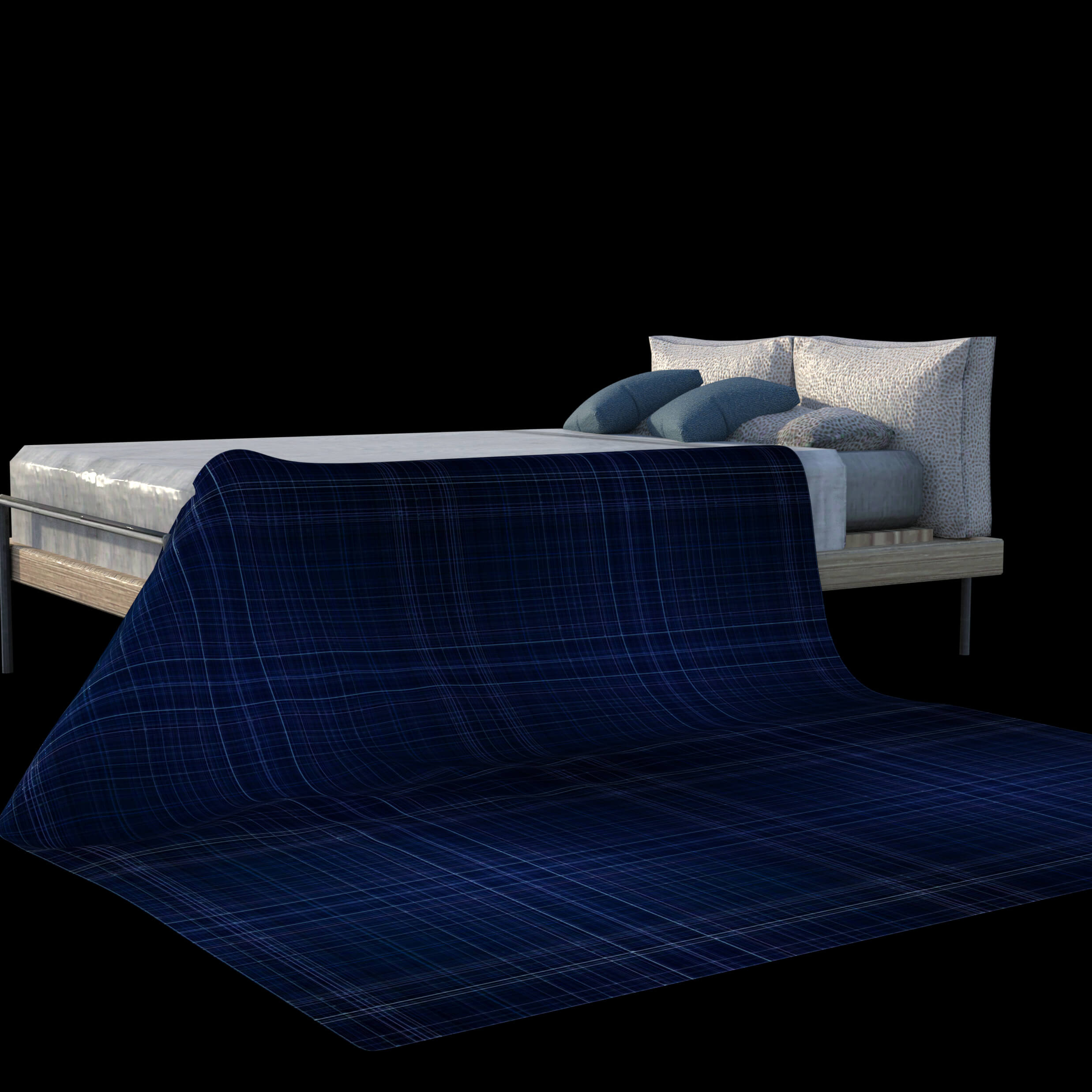 Simple Bed - Daz Content by paulawbs