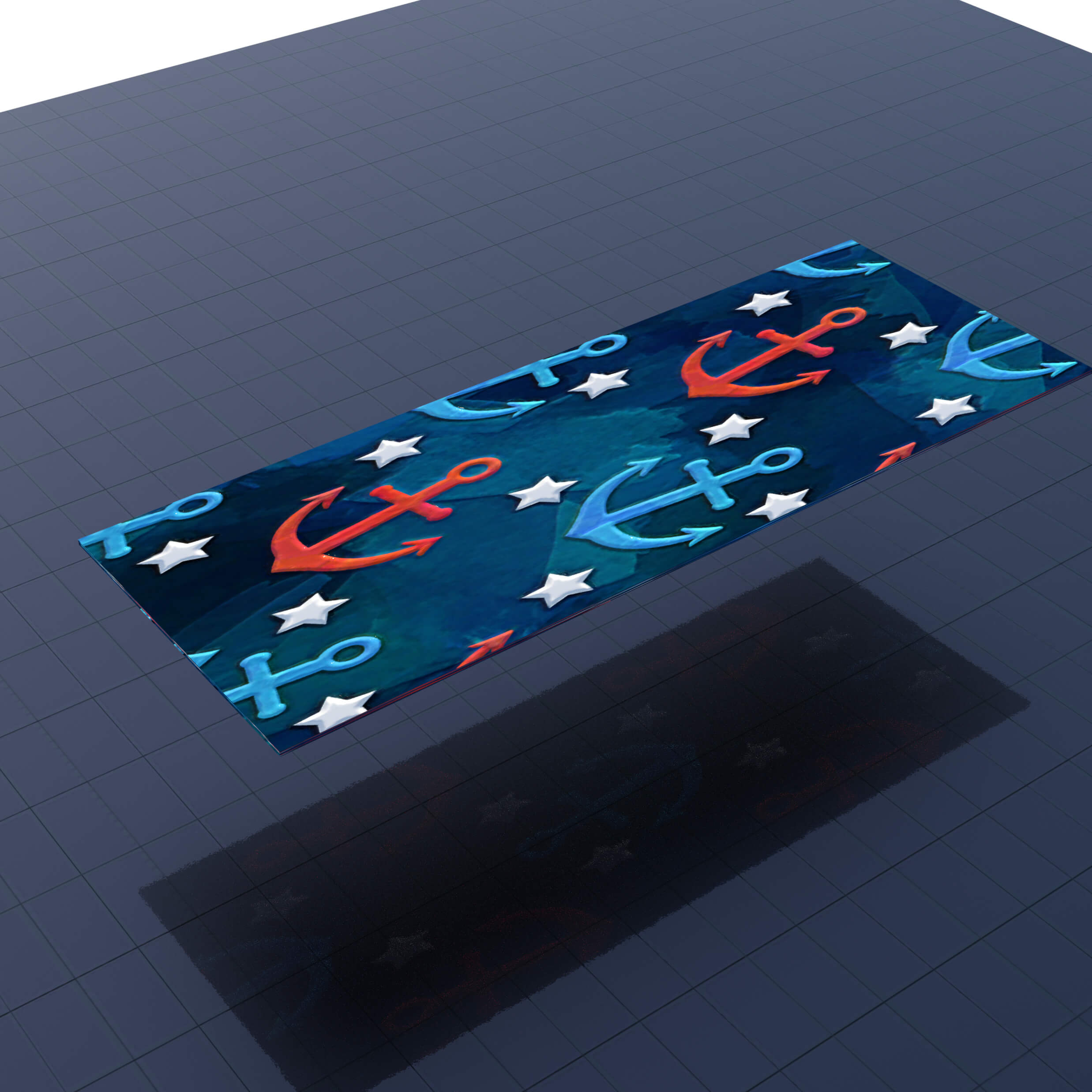 Bath Mat - Free Daz Content by paulawbs