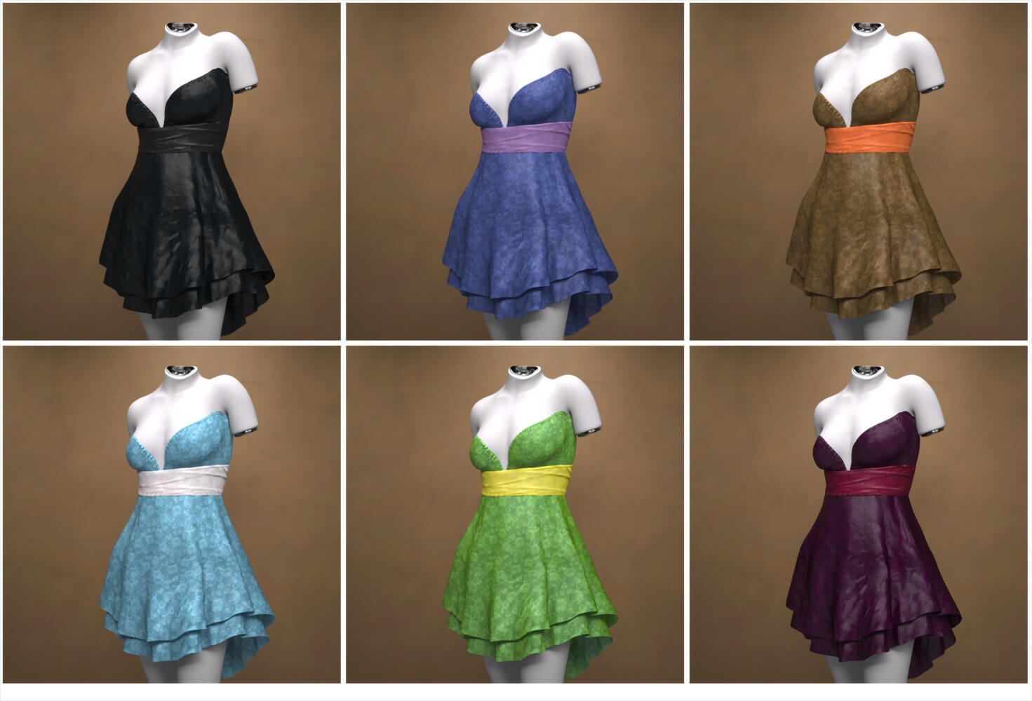 Highdress for G9 - Free Daz Content by paulawbs