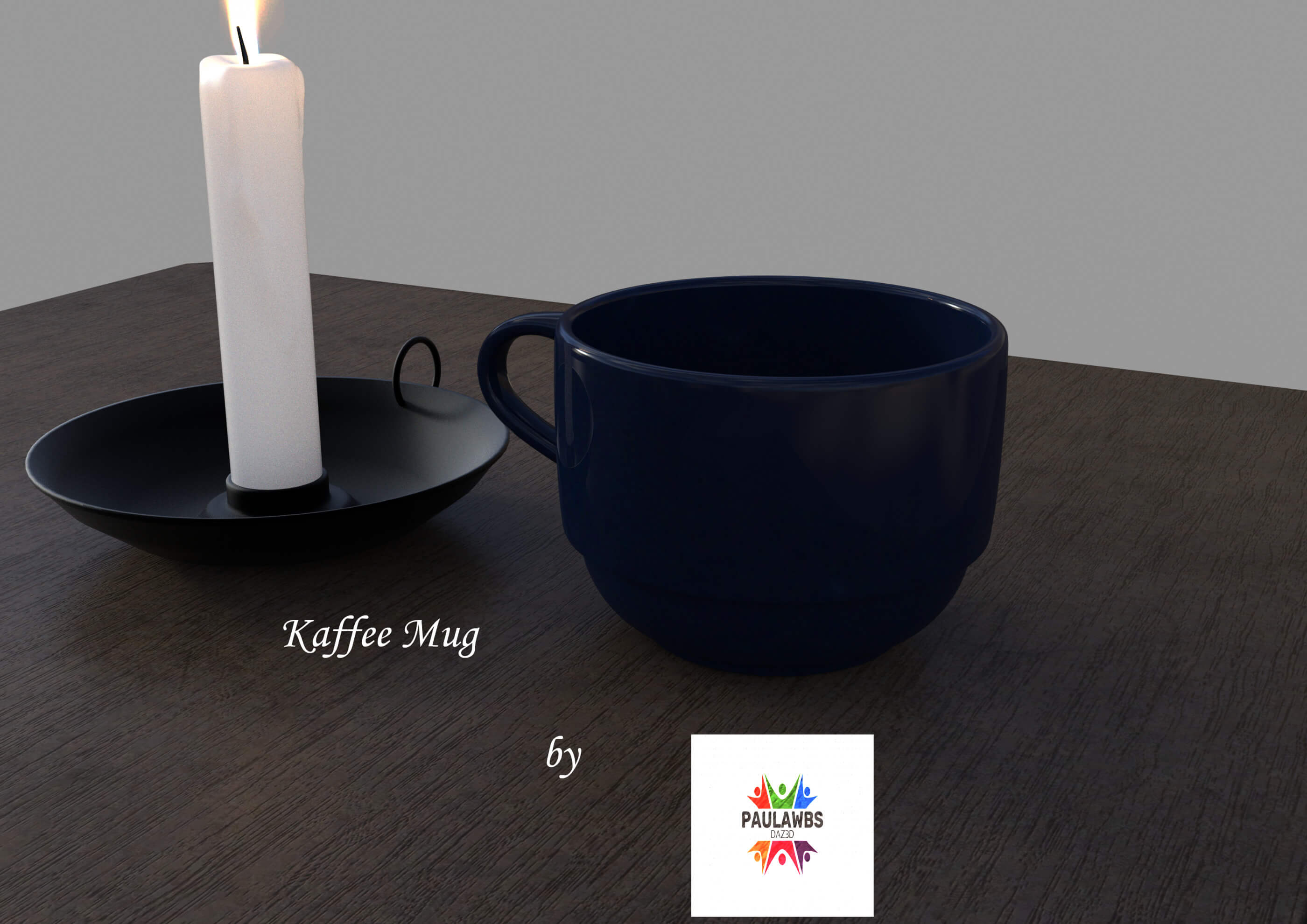 Simple Kaffee Mug - Free Daz Content by paulawbs