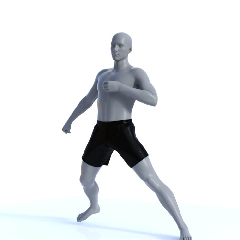 Karate (15) Pose for Genesis 8.1 Male - Daz Content by paulawbs