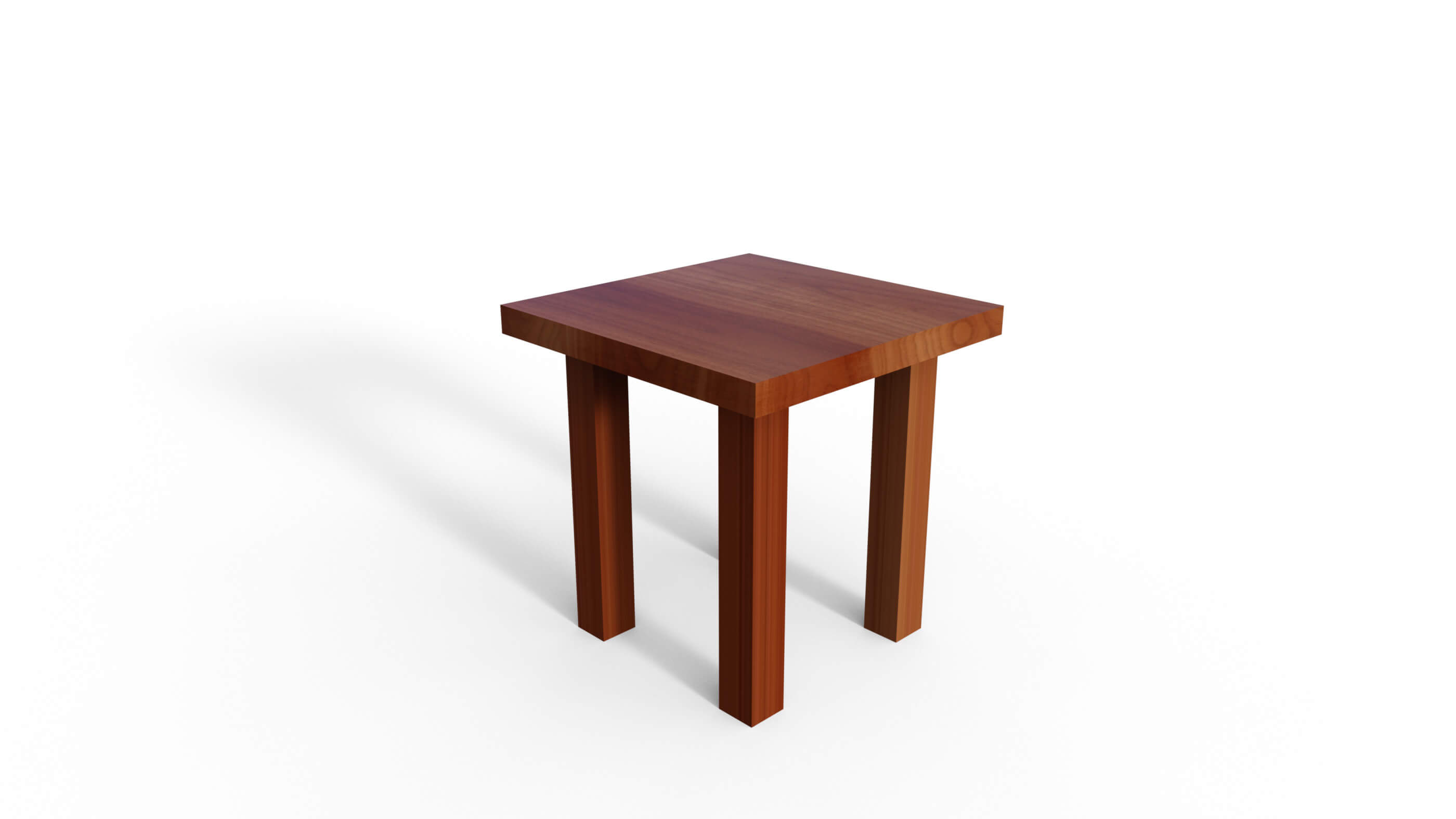Little Table With 3 Textures - Free 3D Model by paulawbs