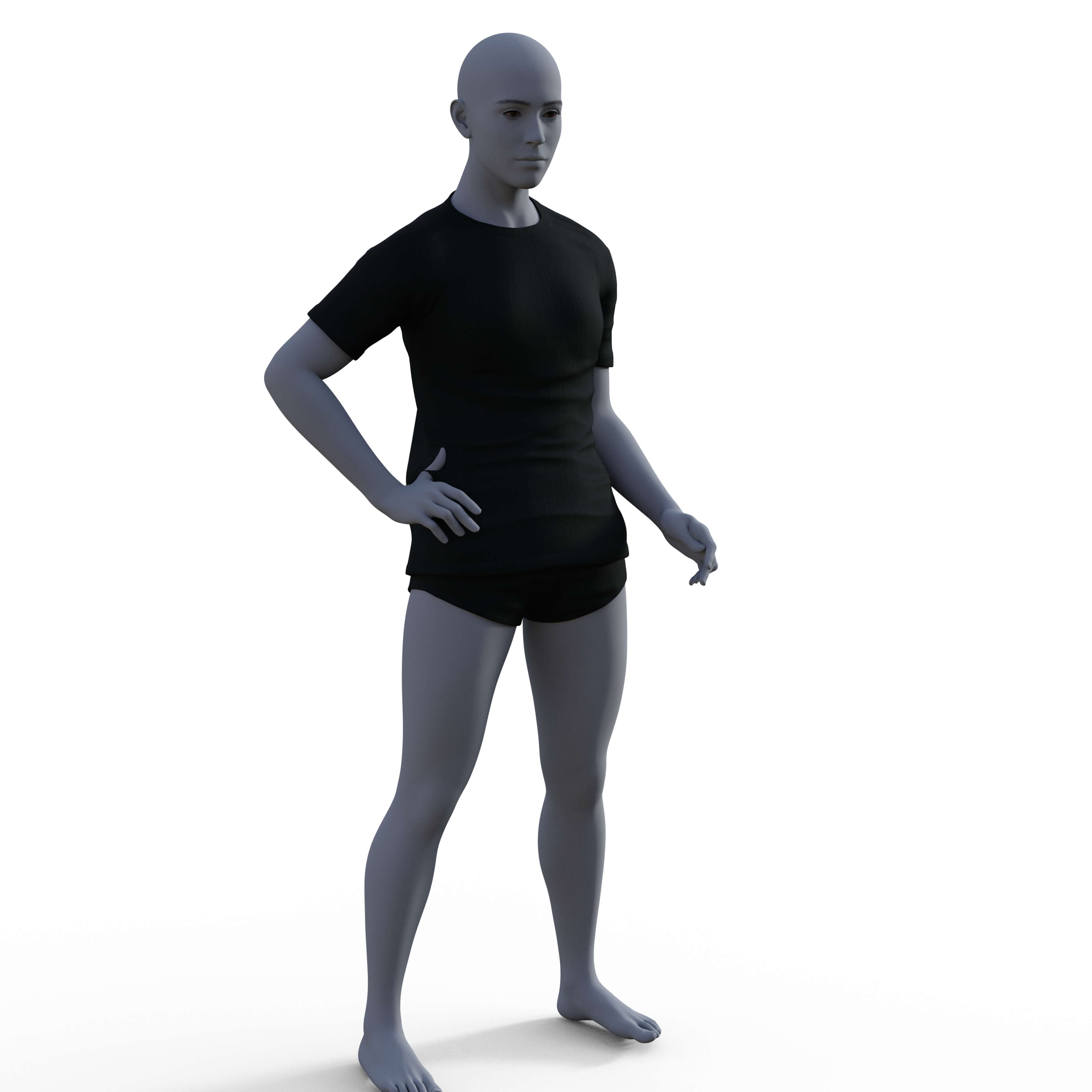 Military Pose Waiting (10) Genesis 9 - Daz Content by paulawbs