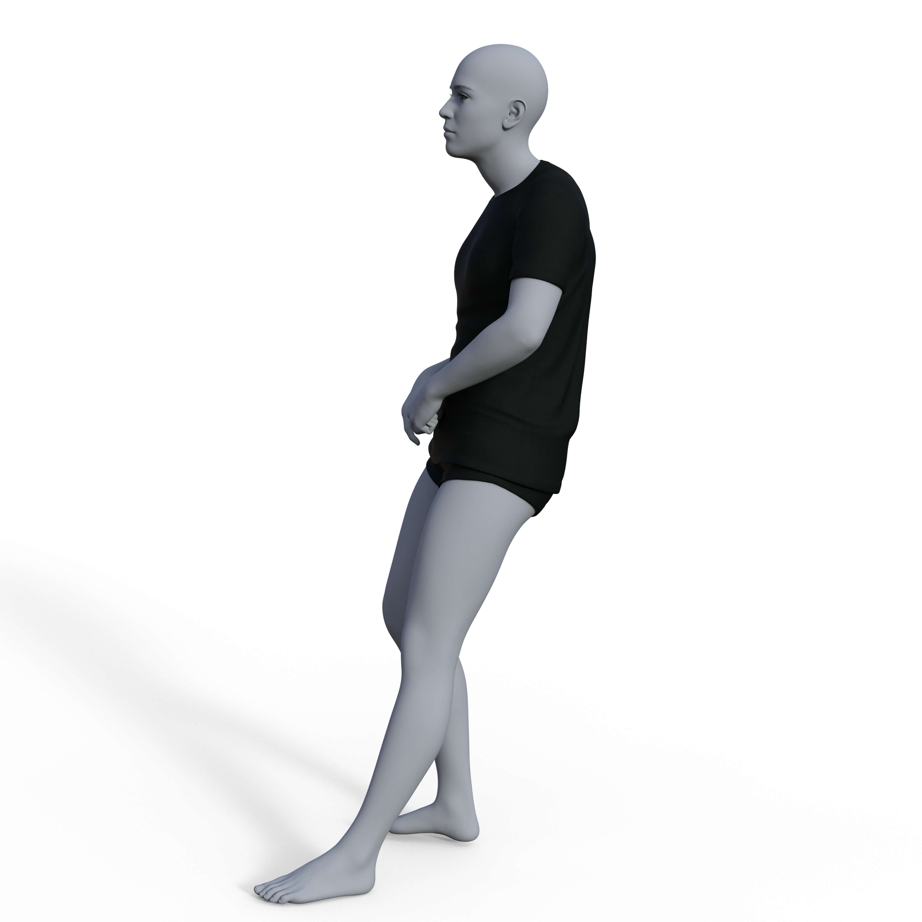 Military Pose Waiting (10) Genesis 9 - Daz Content by paulawbs