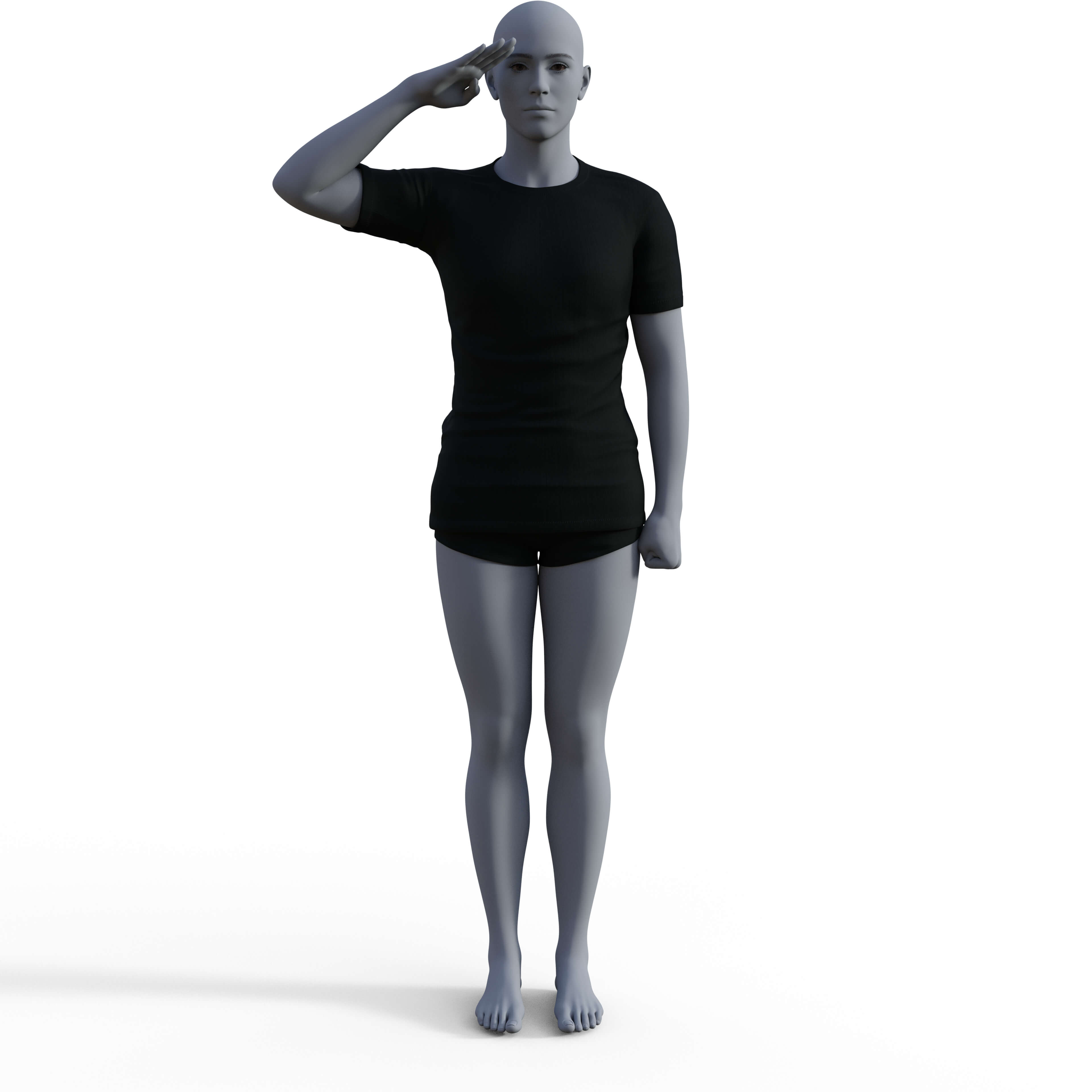 Military Pose Waiting (10) Genesis 9 - Daz Content by paulawbs