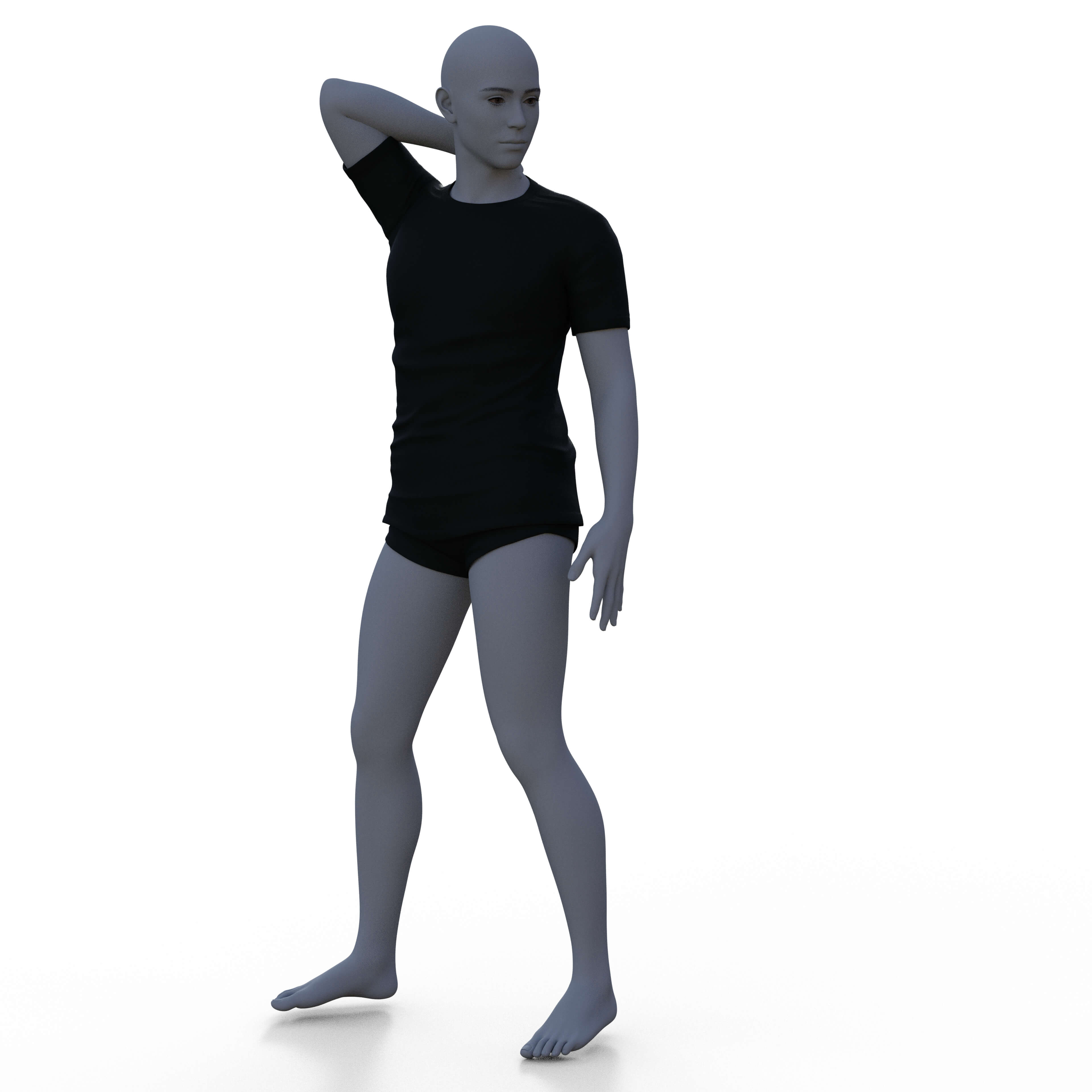 Military Pose Waiting (10) Genesis 9 - Daz Content by paulawbs