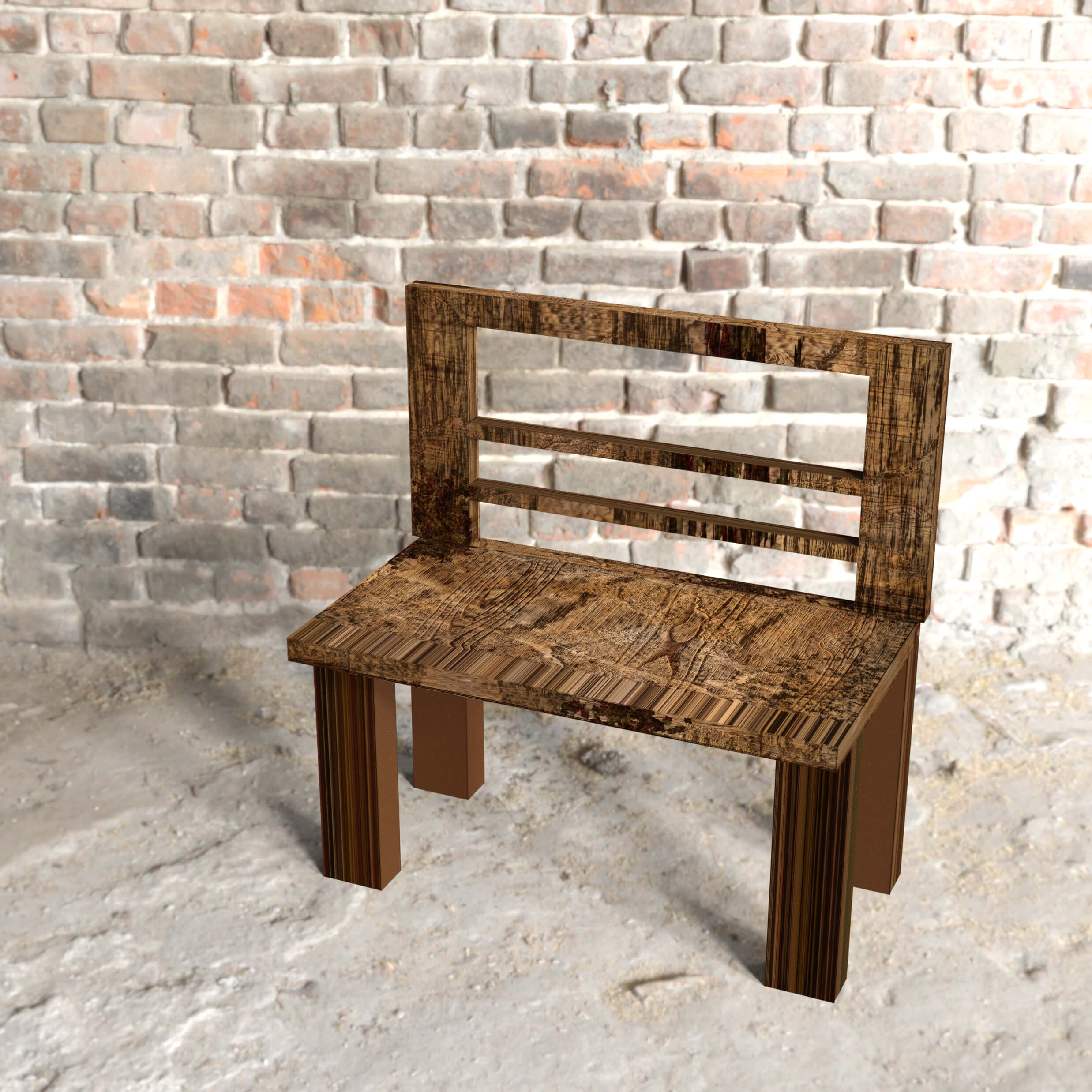 Simple Bench - Free Daz Content by paulawbs