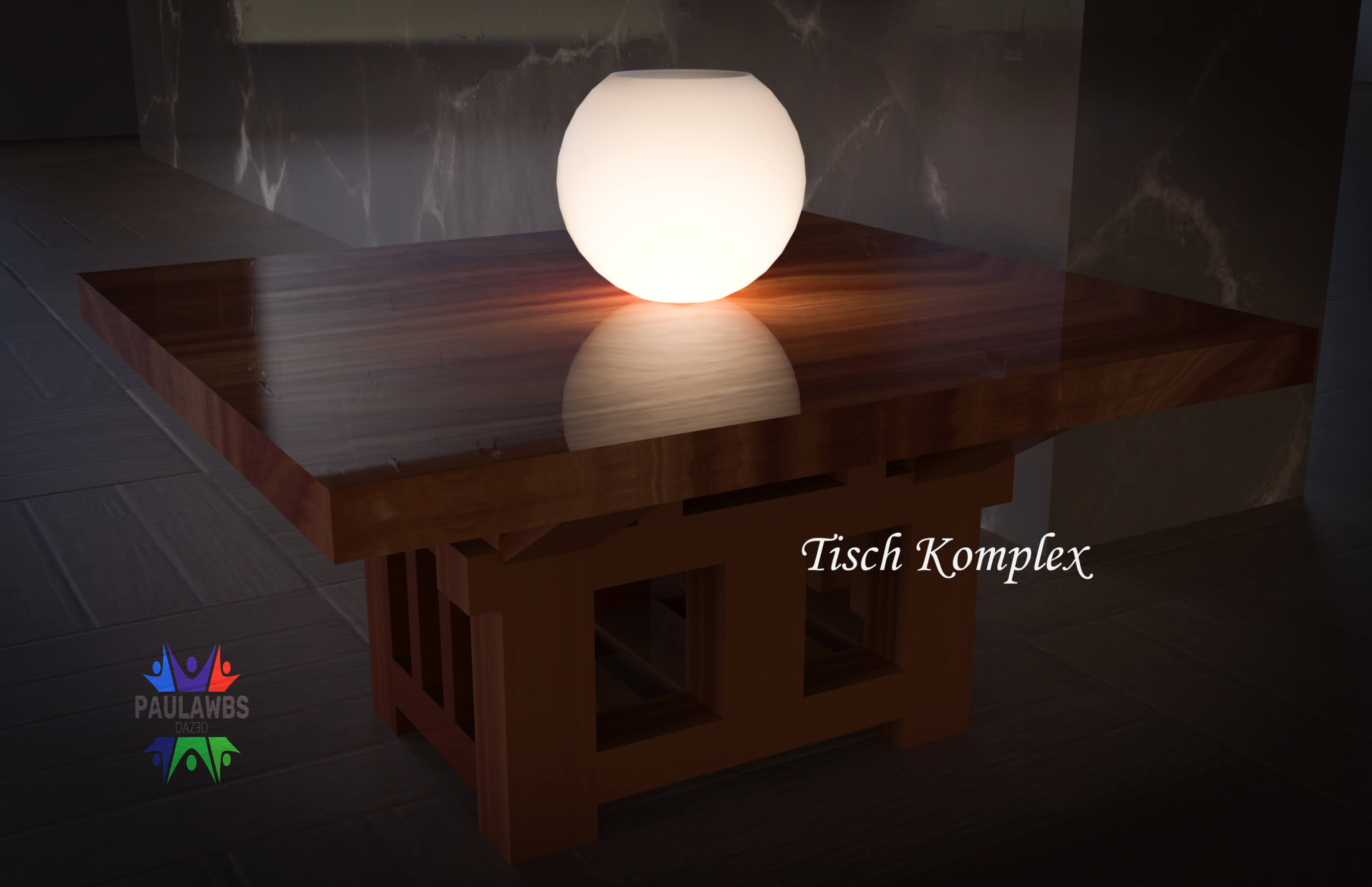 Tisch Komplex-Table Complex Free Daz Content by paulawbs