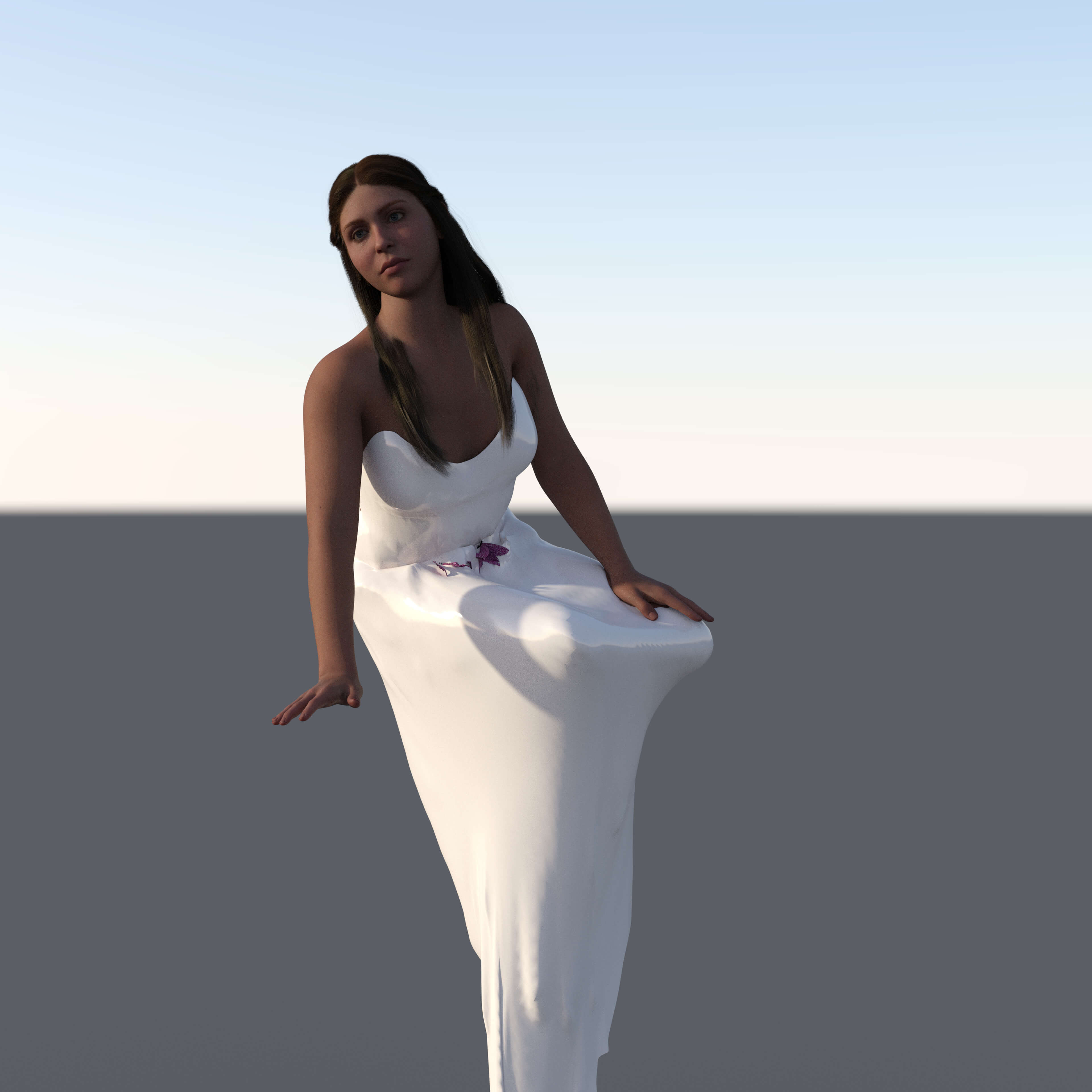 Wedding Dress for Genesis 9 - Daz Content by paulawbs