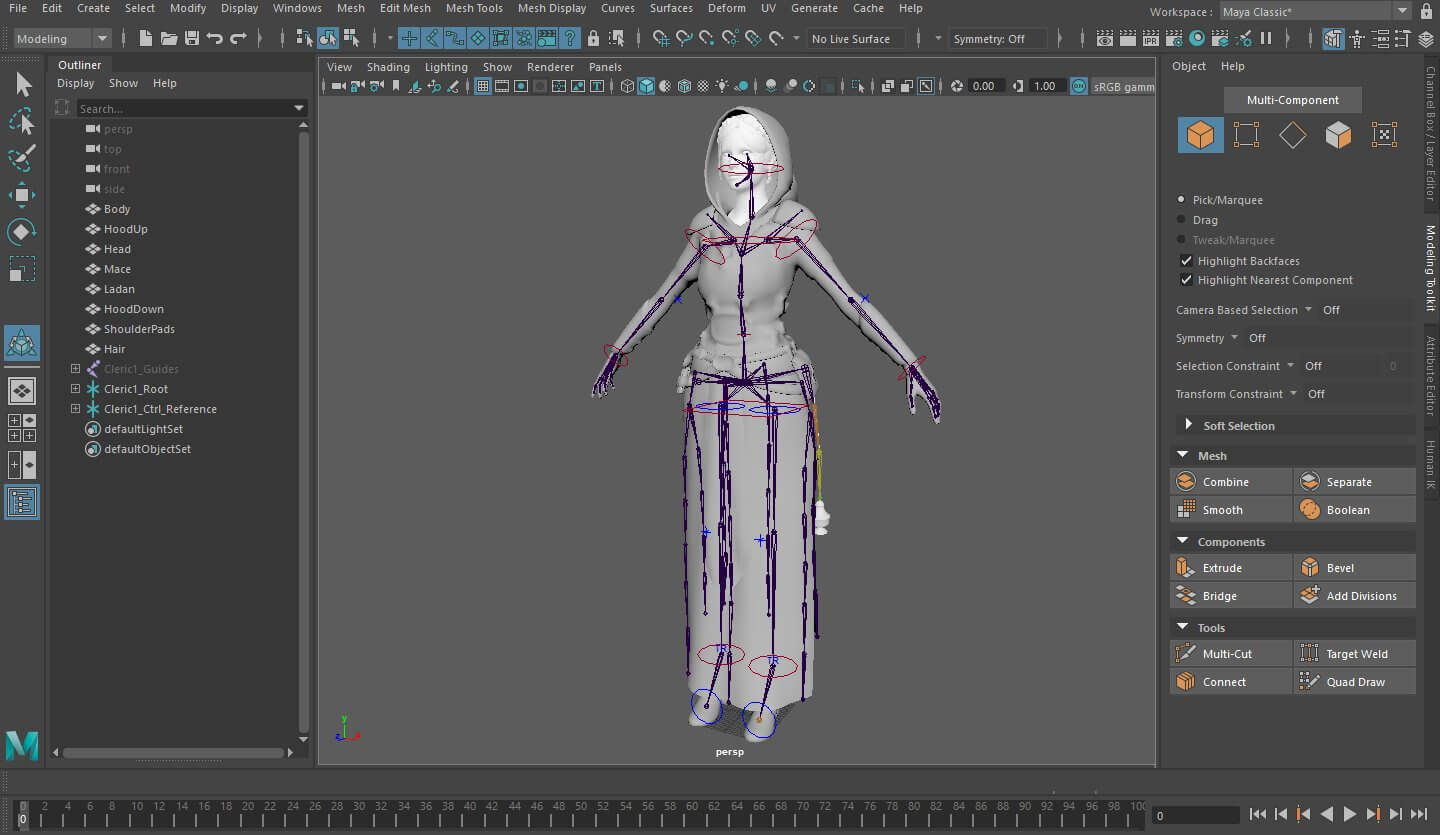 DnD Cleric - 3D Model by PavlinM
