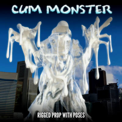 Cum Monster with Poses - Daz Content by Pawngame