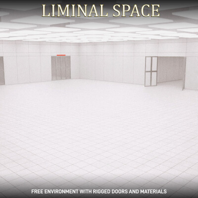 Free Liminal Space Environment - Free Daz Content by Pawngame