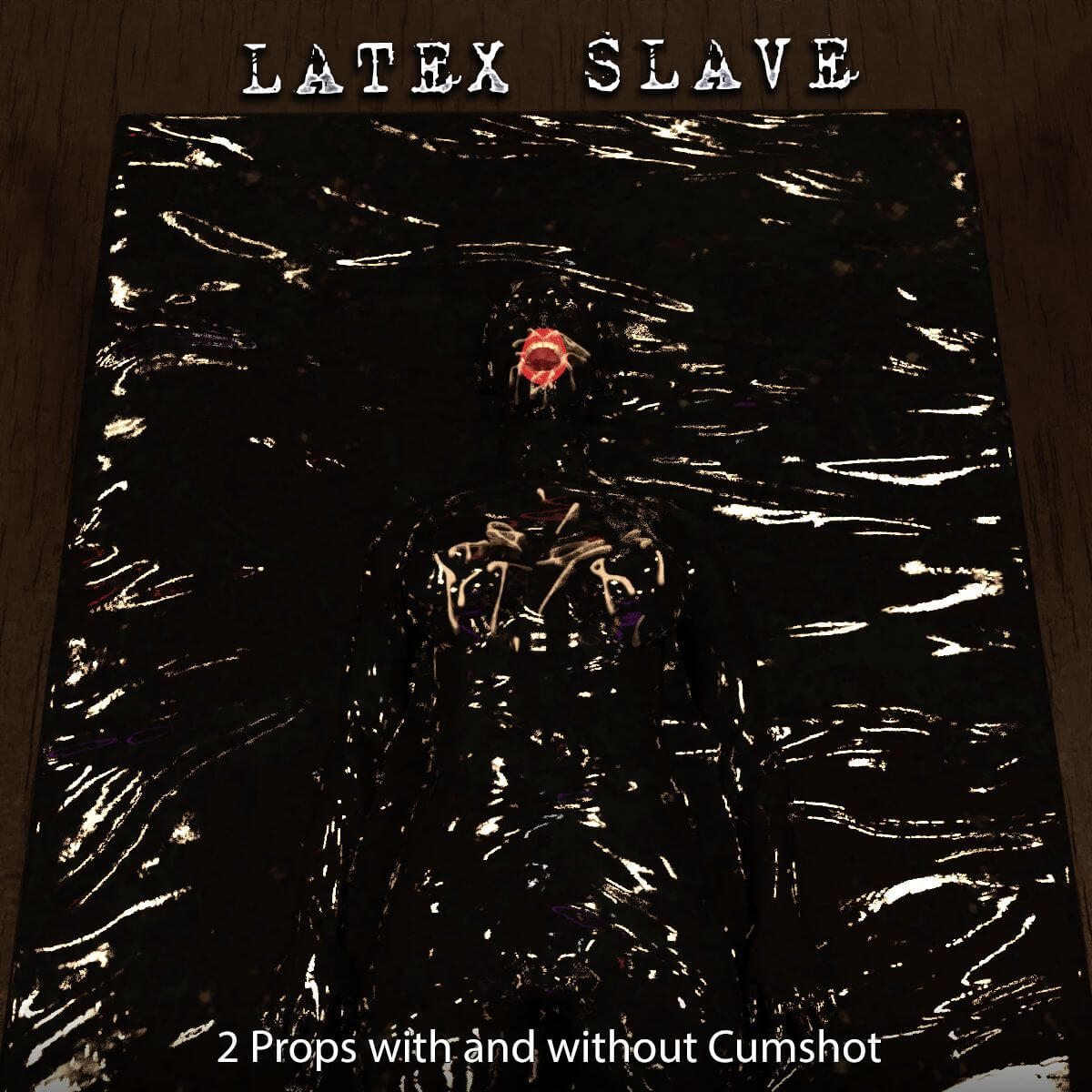 Latex Slave Props - Daz Content by Pawngame