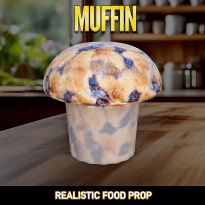 Muffin Realistic Food Prop - Free Daz Content by Pawngame