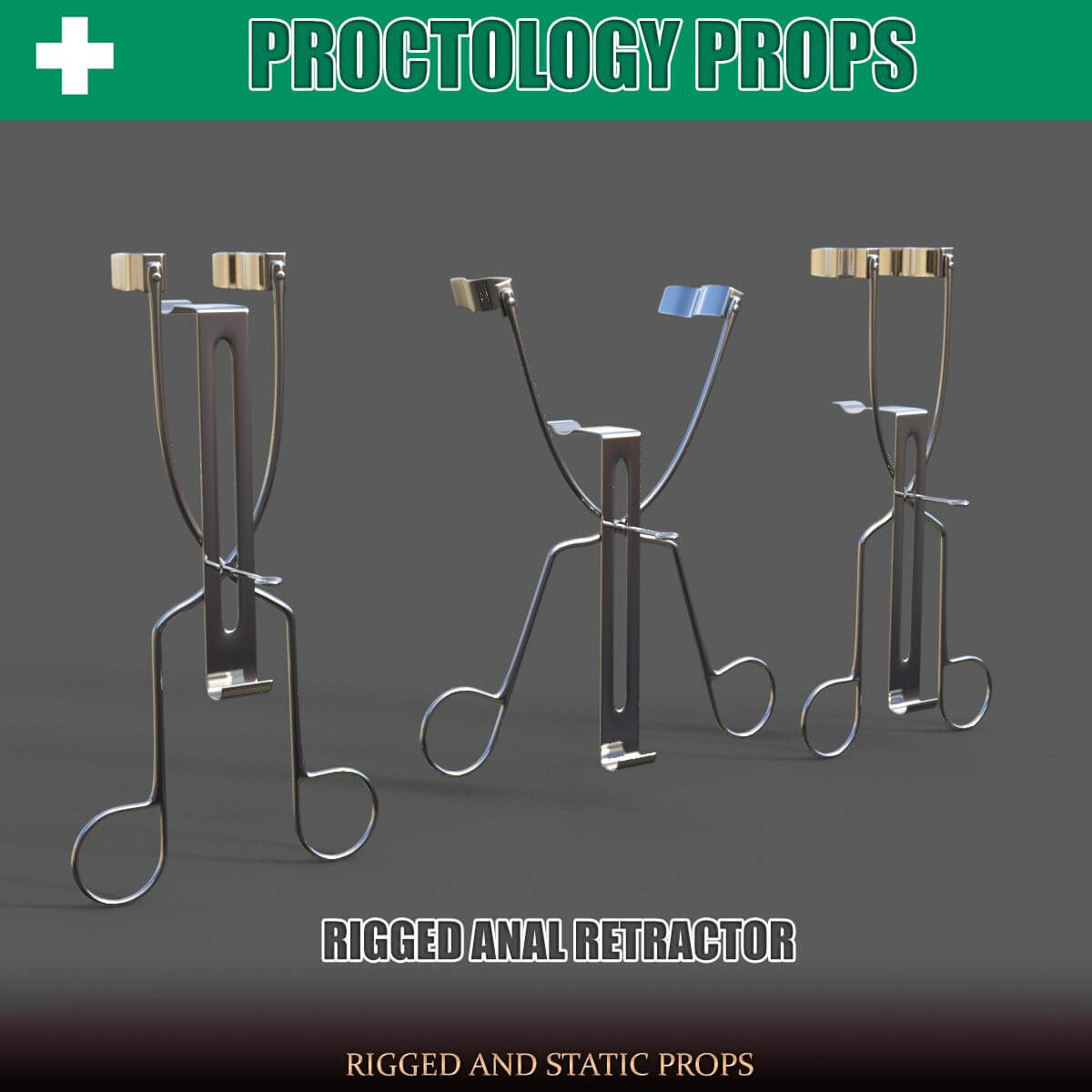 Proctology Props With Poses - Daz Content by Pawngame