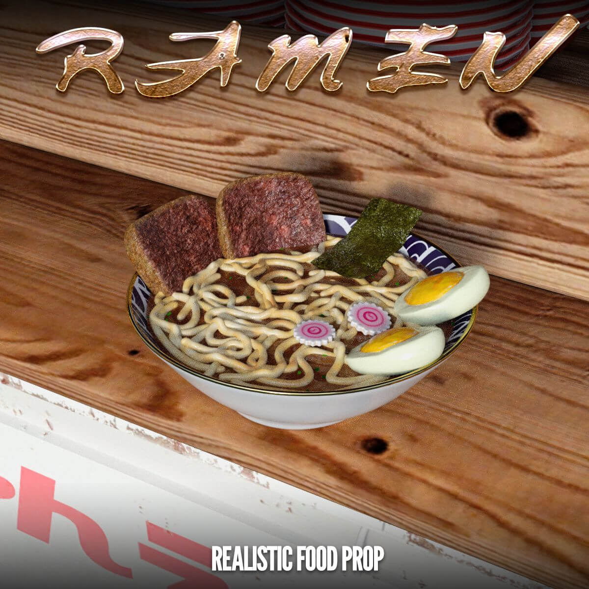 Ramen Food Prop - Daz Content by Pawngame
