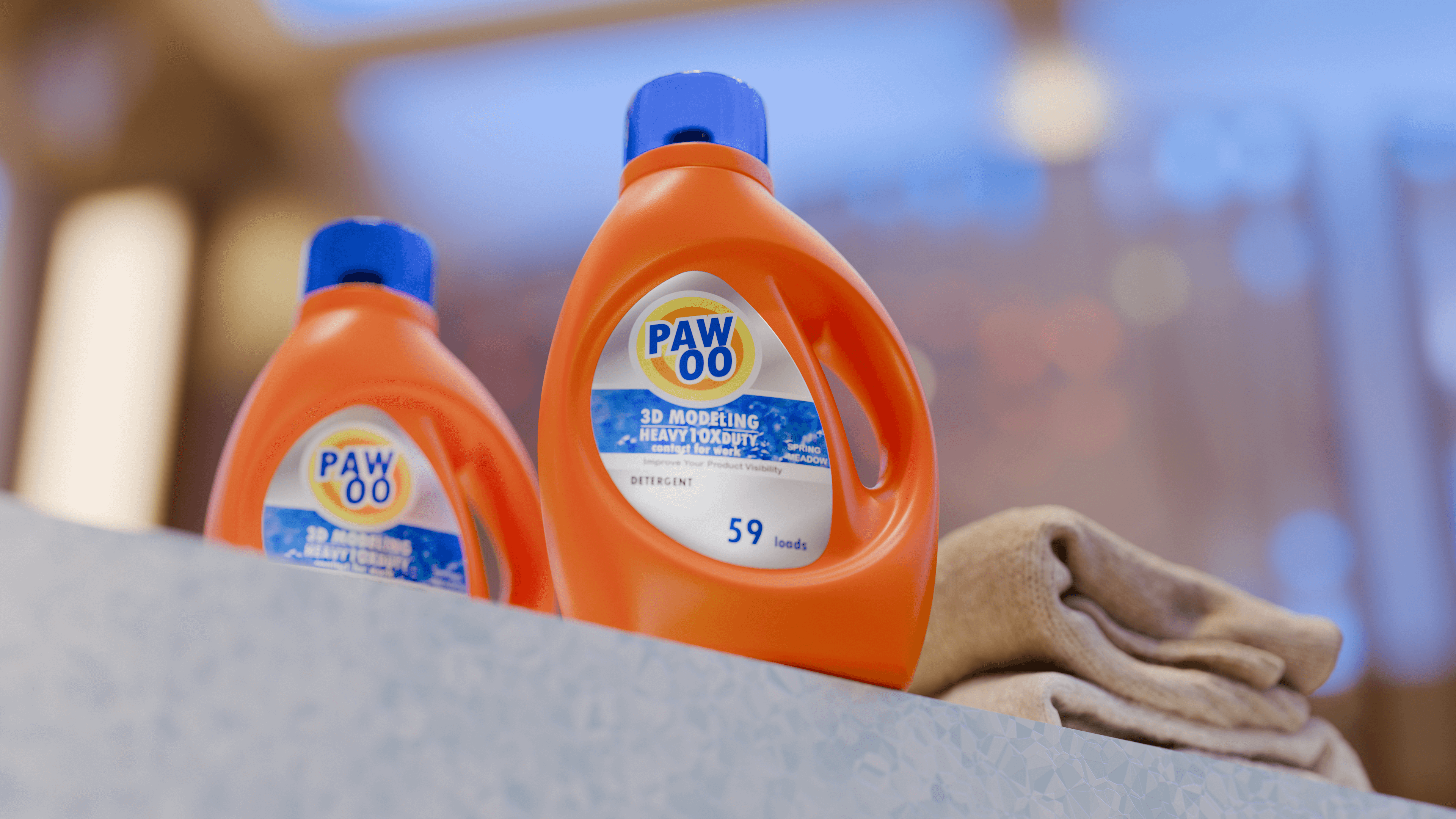 Cleaner 3D Render, Digital Art by pawoo