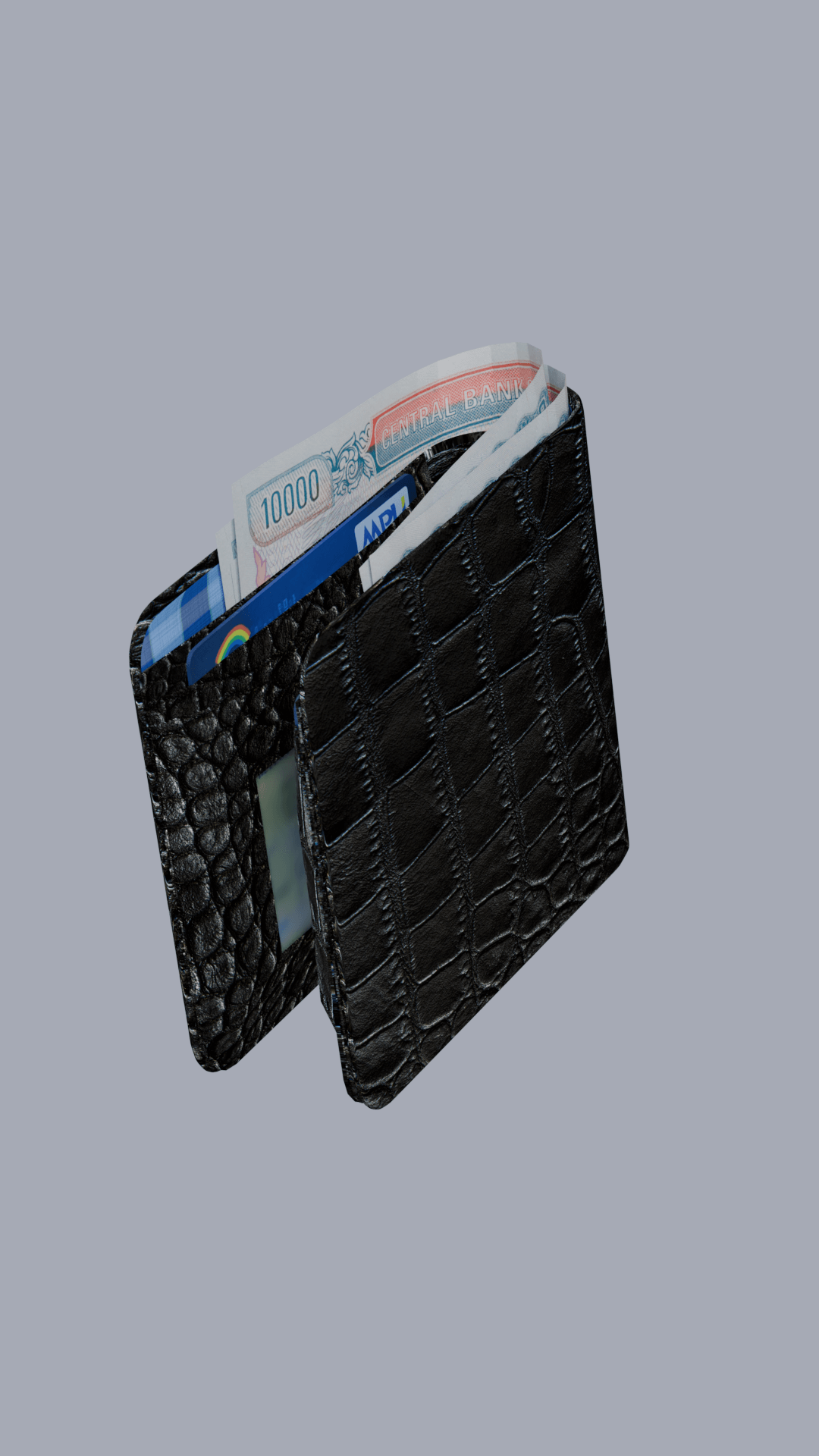 My Wallet 3D Render, Digital Art by pawoo