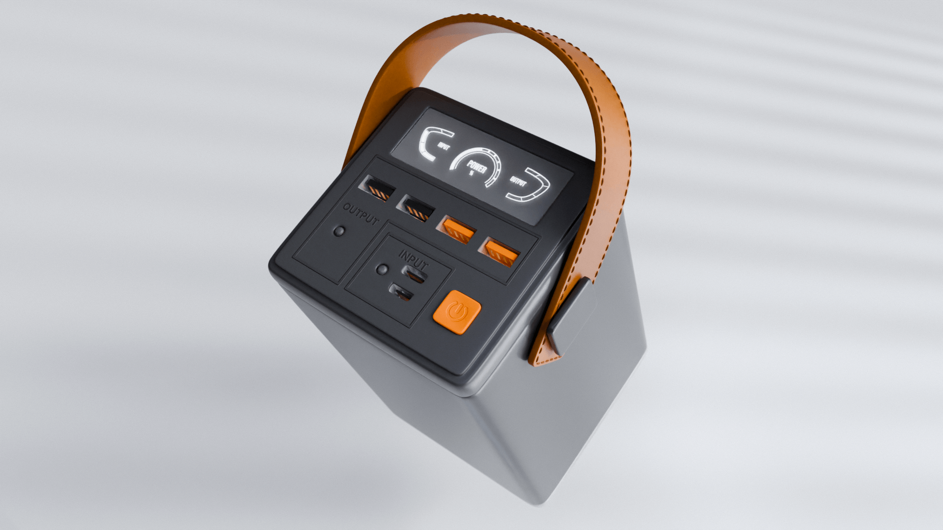 POWERBANK 3D Render, Digital Art by pawoo