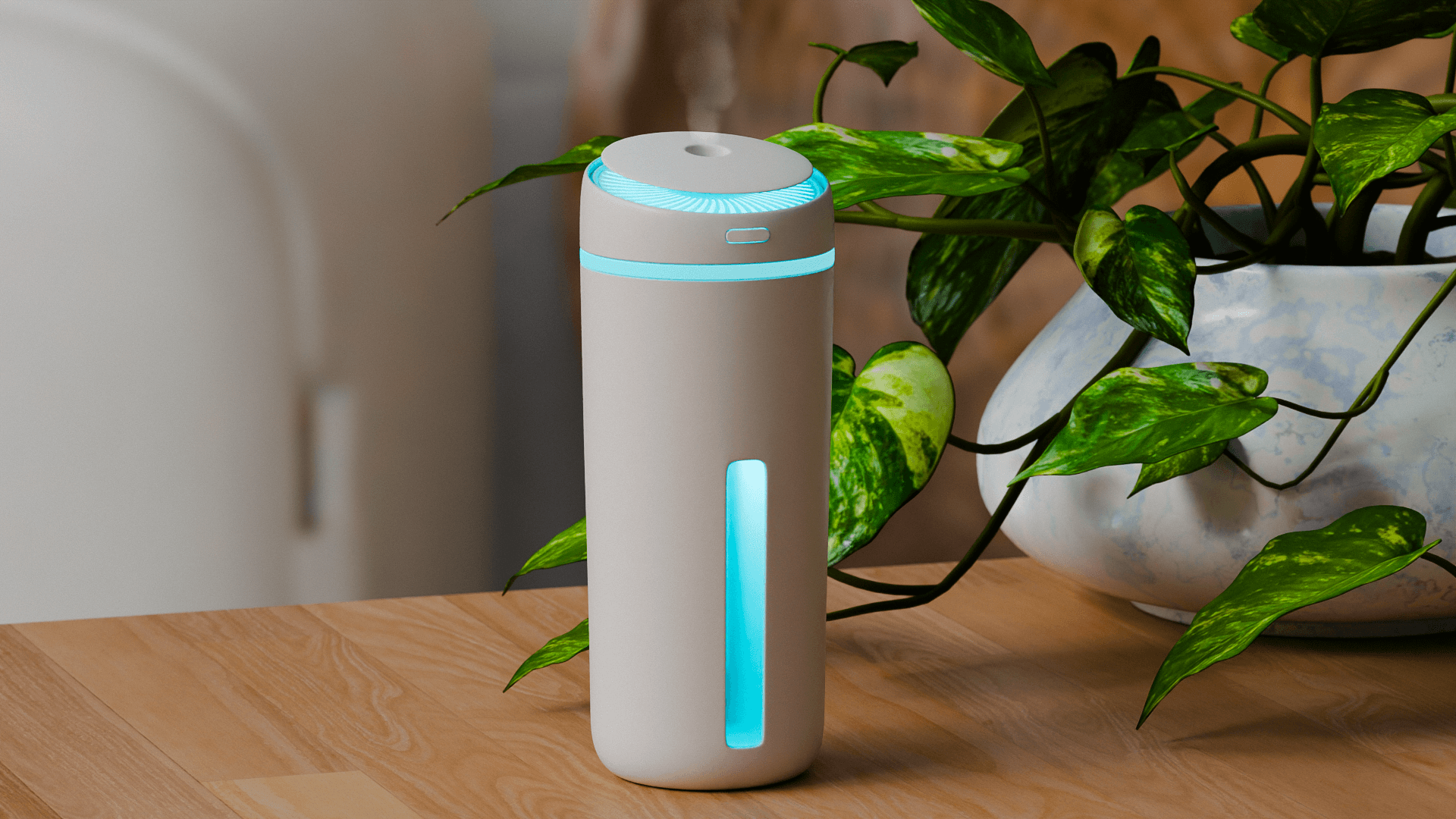 The Portable Humidifier 3D Render, Digital Art by pawoo