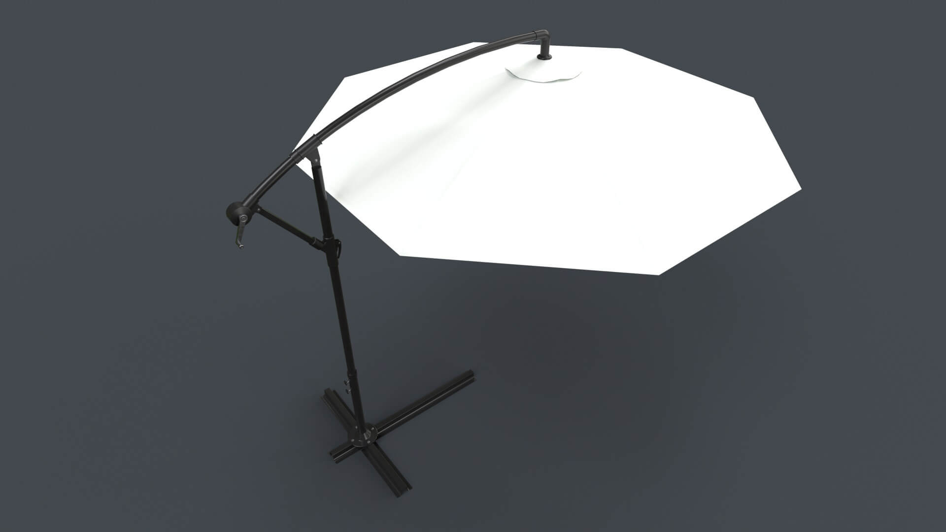 Cantilever Parasol - 3D Model by PBR Cool