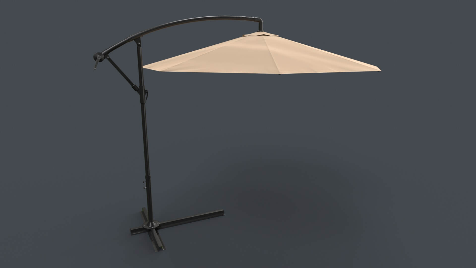 Cantilever Parasol - 3D Model by PBR Cool