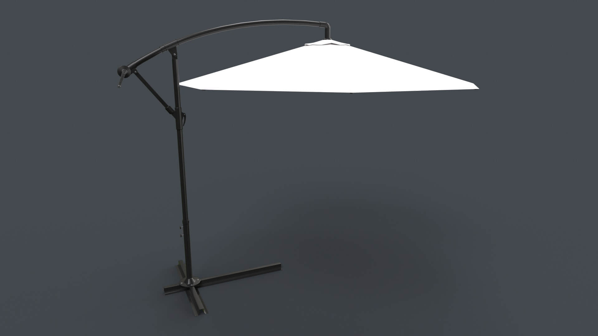 Cantilever Parasol - 3D Model by PBR Cool